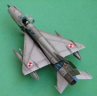 Mig-21MF Bigfish model plane