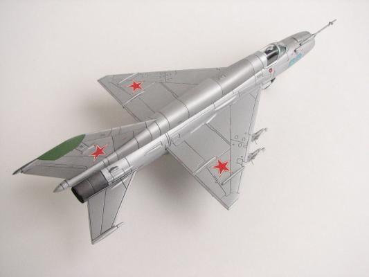 Mig-21 SMT Soviet Air Force model plane