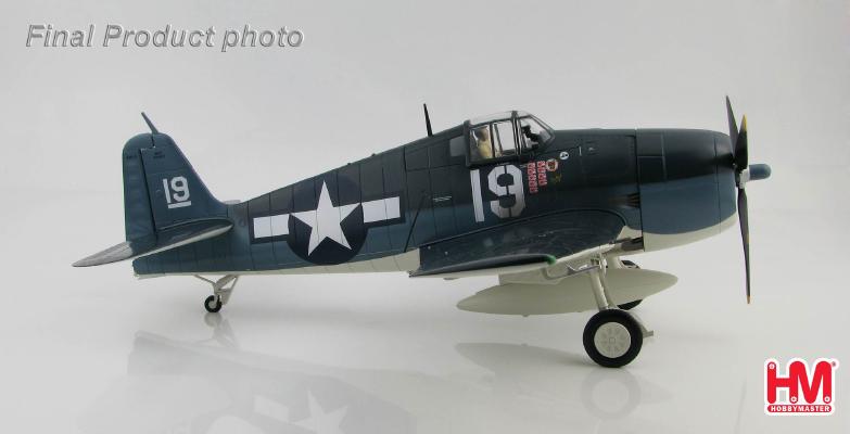 Grumman F6F-3 Hellcat White 19 of VF-6, flown by Alex Vraciu, USS ...