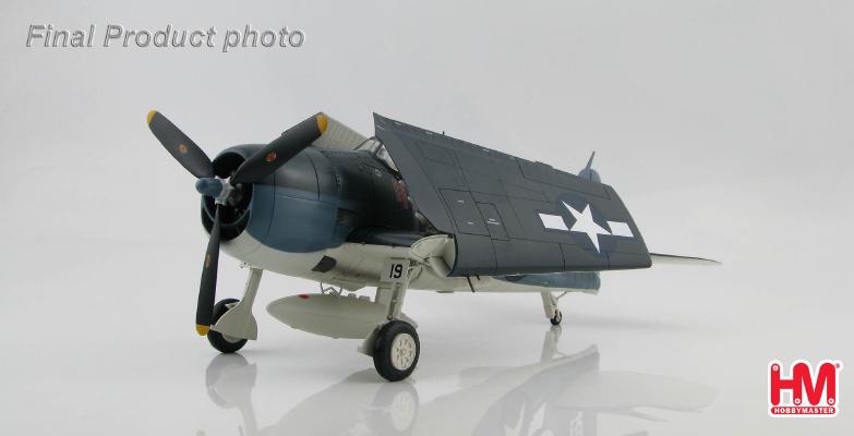 Grumman F6F-3 Hellcat White 19 of VF-6, flown by Alex Vraciu, USS ...