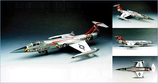 F-104C Really George model plane