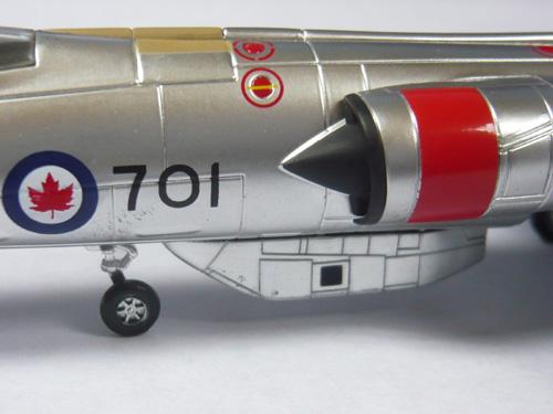 RCAF CF-104 12701 special chrome finish LIMTED EDITION only 1000 pieces ...