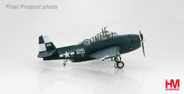 Grumman TBM-3E Avenger VT-17, USS Hornet, April 1945 "Sinking Yamato"