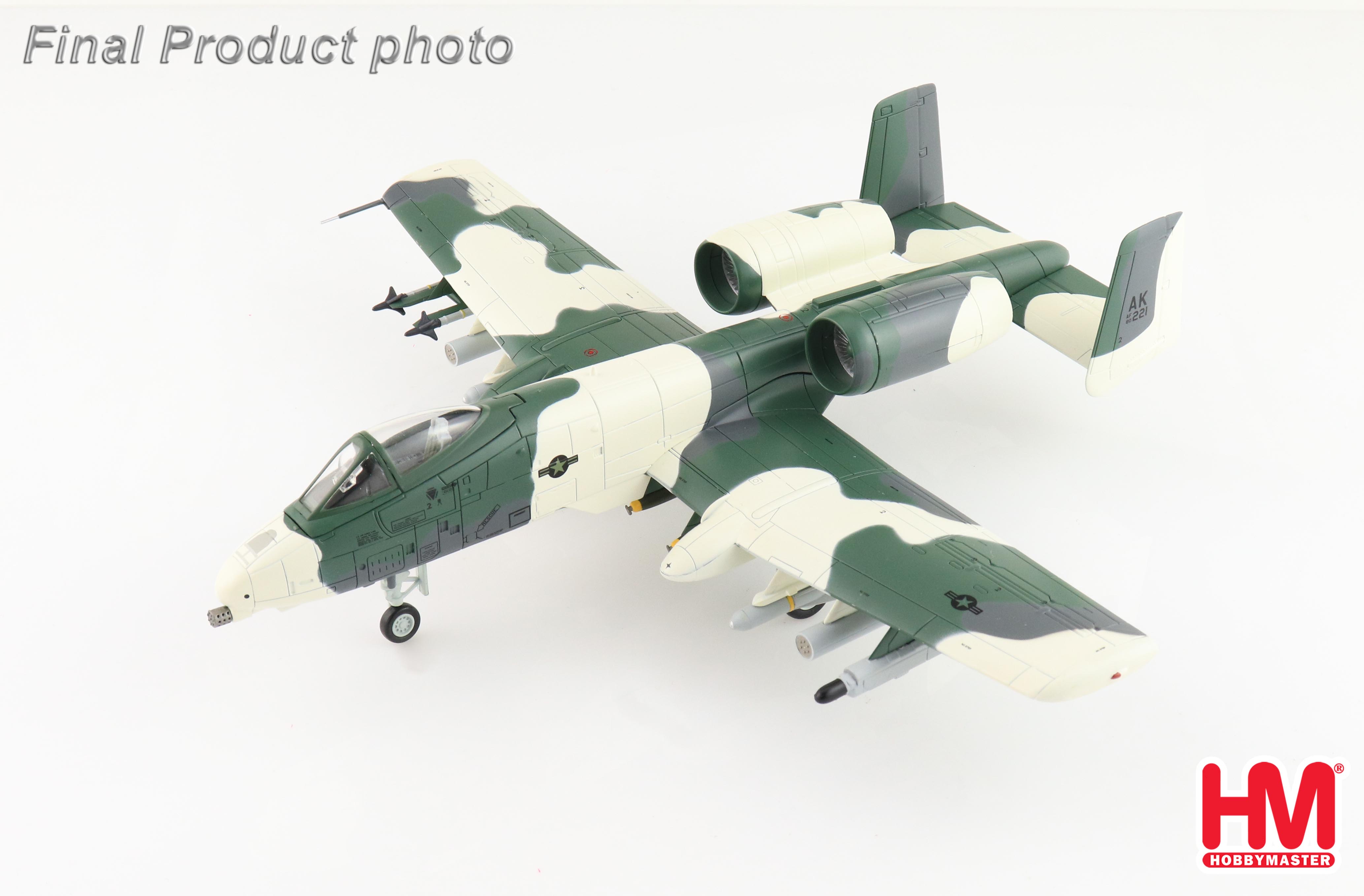 A-10A Thunderbolt II "Arctic Scheme" 80-0221, 18th TFS, 343rd Composite ...