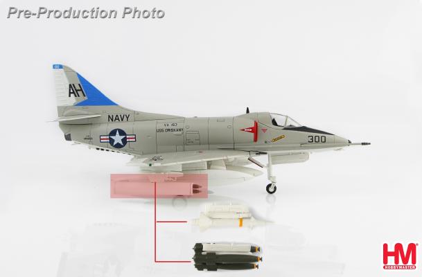 Douglas A-4E Skyhawk 149959, VA-163 "John McCain III" MK.82, bullpup ...