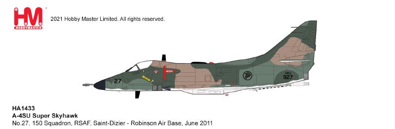 A4SU Super Skyhawk No.27, 150 Squadron, RSAF, Saint-Dizier - Robinson ...