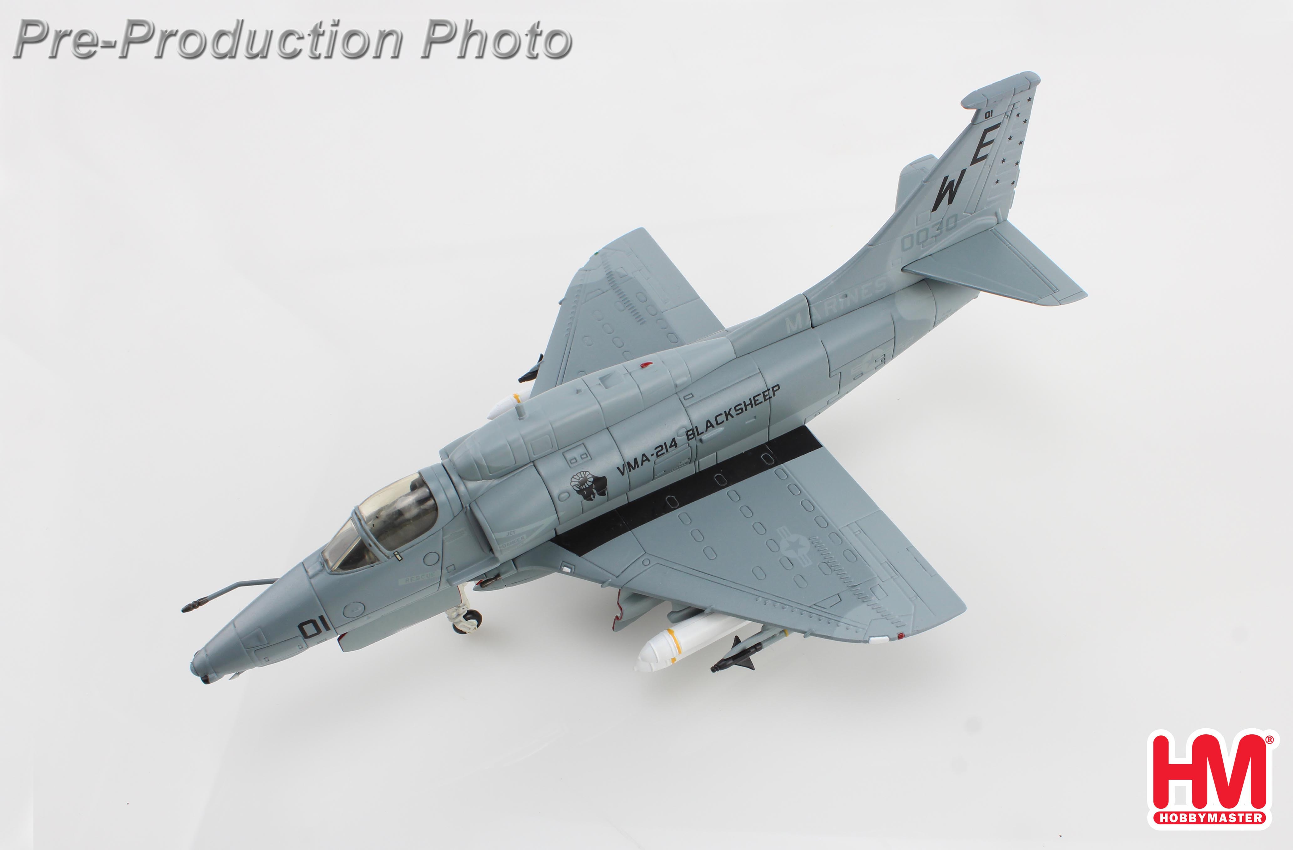 A-4M Skyhawk "Blacksheep" 160030, VMA-214, US Marines, 1989