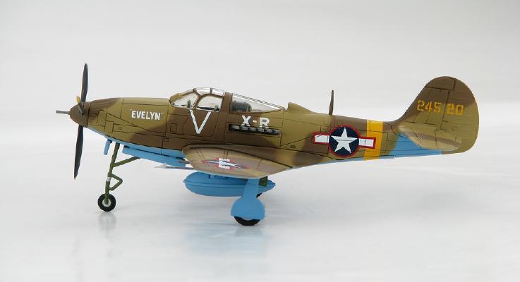 P-39L Airacobra "Evelyn" Lt. Hugh Dow 346th FS 350th FG Maison Blanche ...