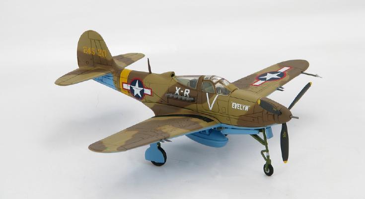 P-39L Airacobra "Evelyn" Lt. Hugh Dow 346th FS 350th FG Maison Blanche ...