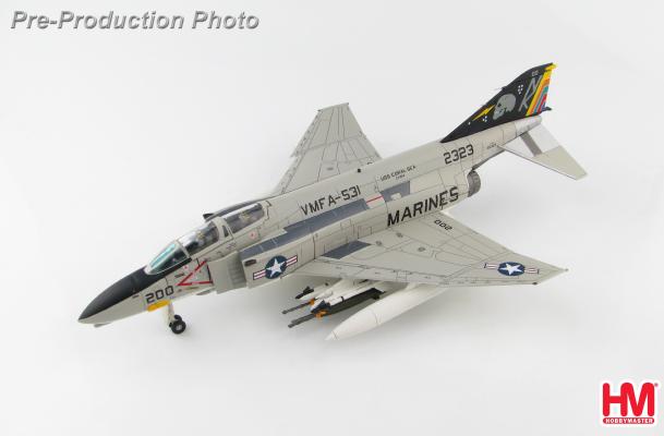 McDonnell Douglas F-4N Phantom II 152323, VMFA-531 "Gray Ghosts", USS ...