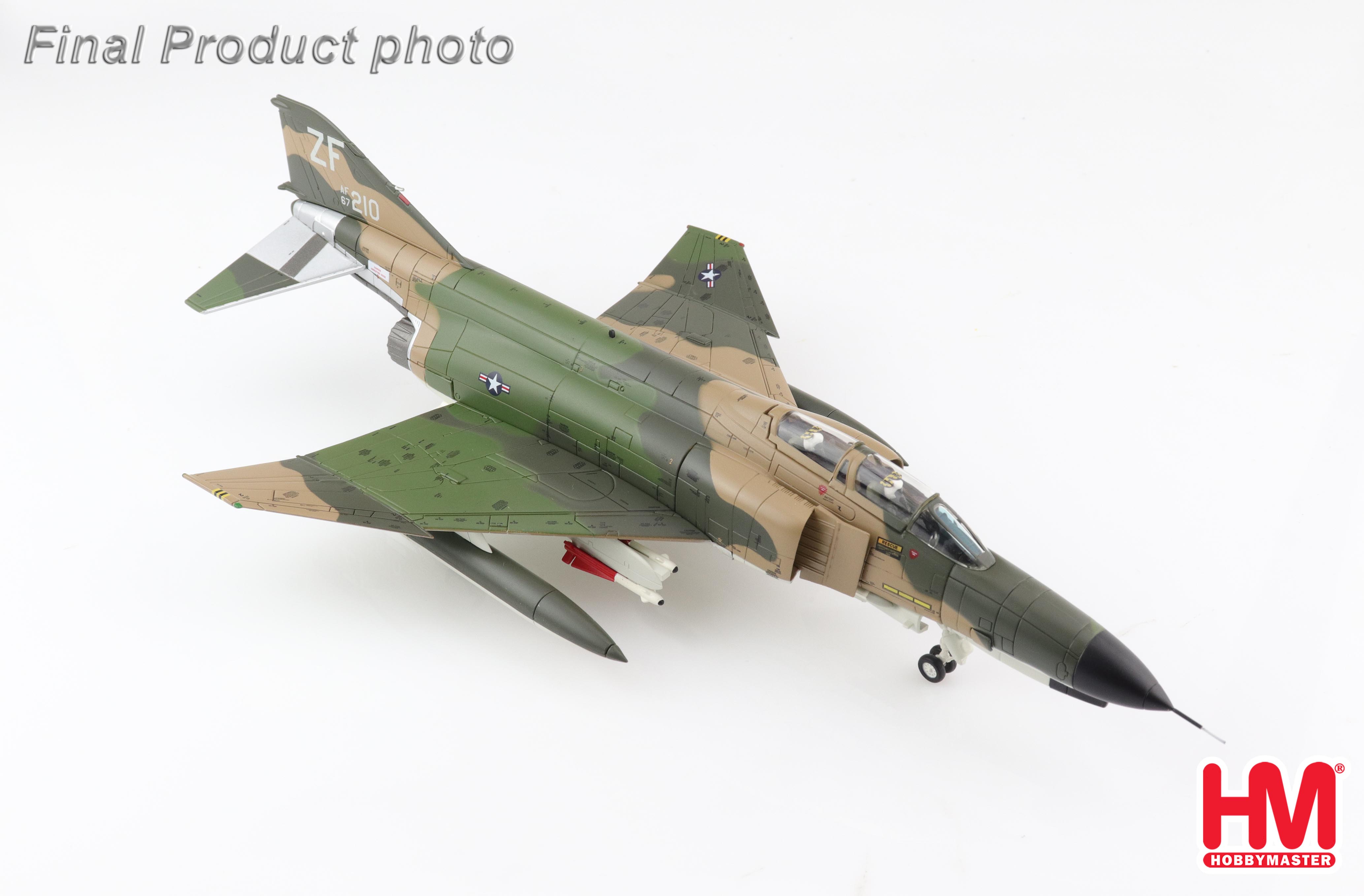 F-4E Phantom II 67-0210, 58th TFS, Udorn RTAB, June1972 (with AIM-4 ...