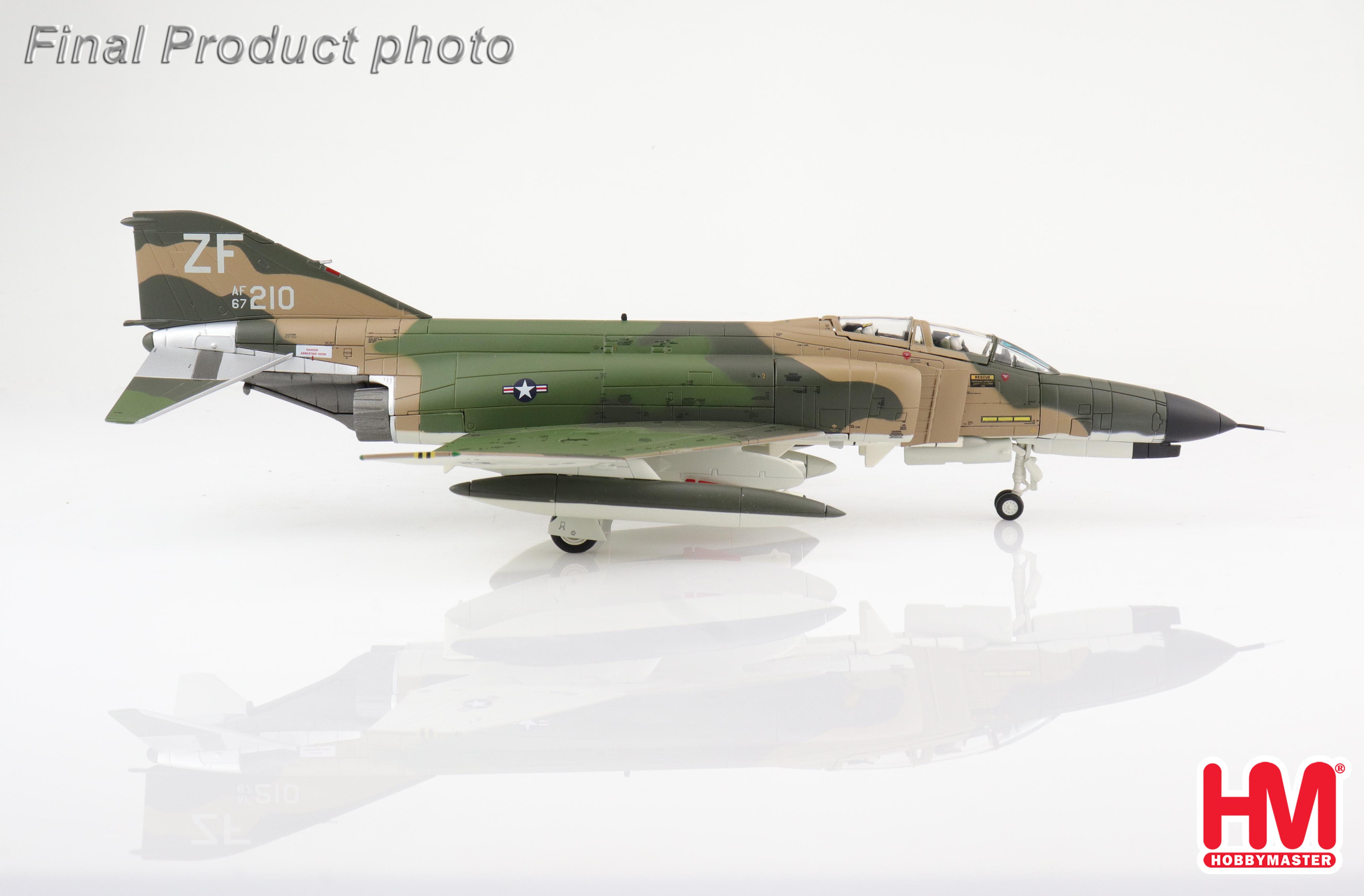 F-4E Phantom II 67-0210, 58th TFS, Udorn RTAB, June1972 (with AIM-4 ...