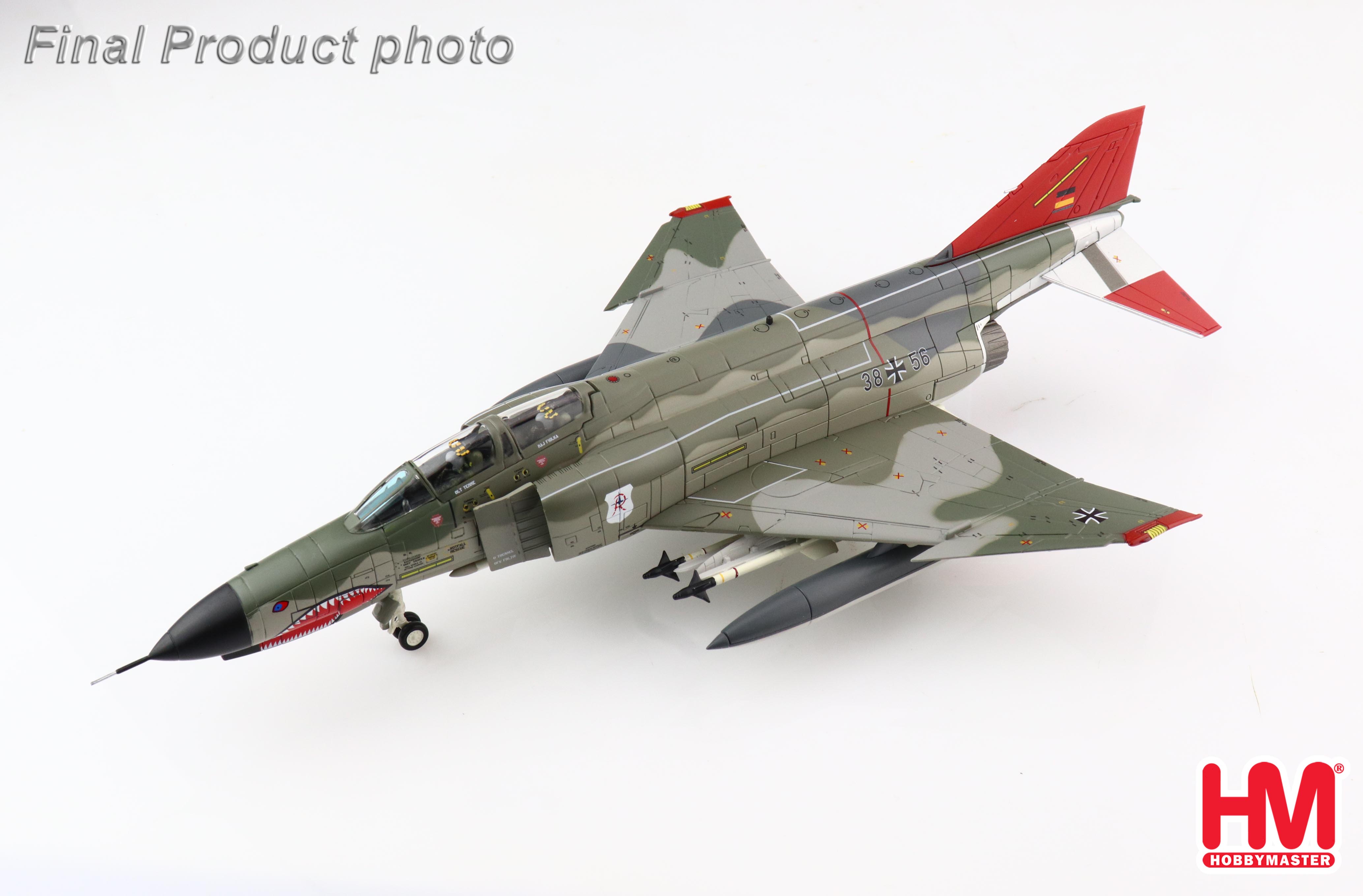 F-4F Phantom II "Norm 81" 38+56, JG 71 "Richthofen", GAFTIC 86, CFB ...