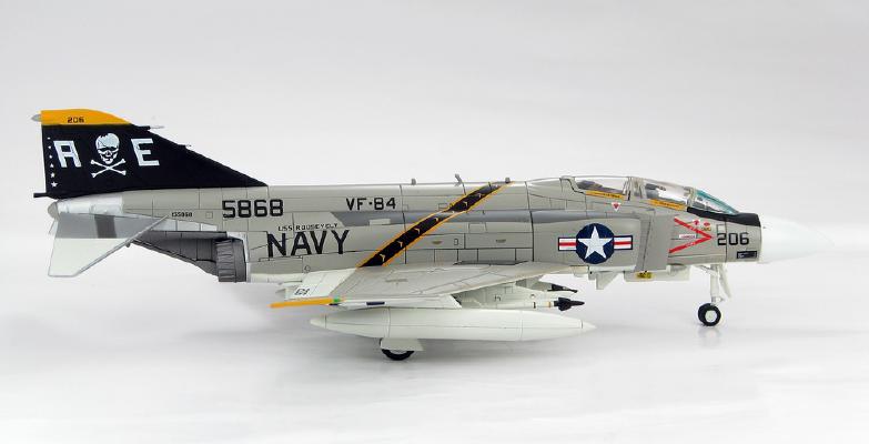 Jet Propelled McDonnell Douglas USN F-4J Phantom II "Jolly Rogers" VF ...