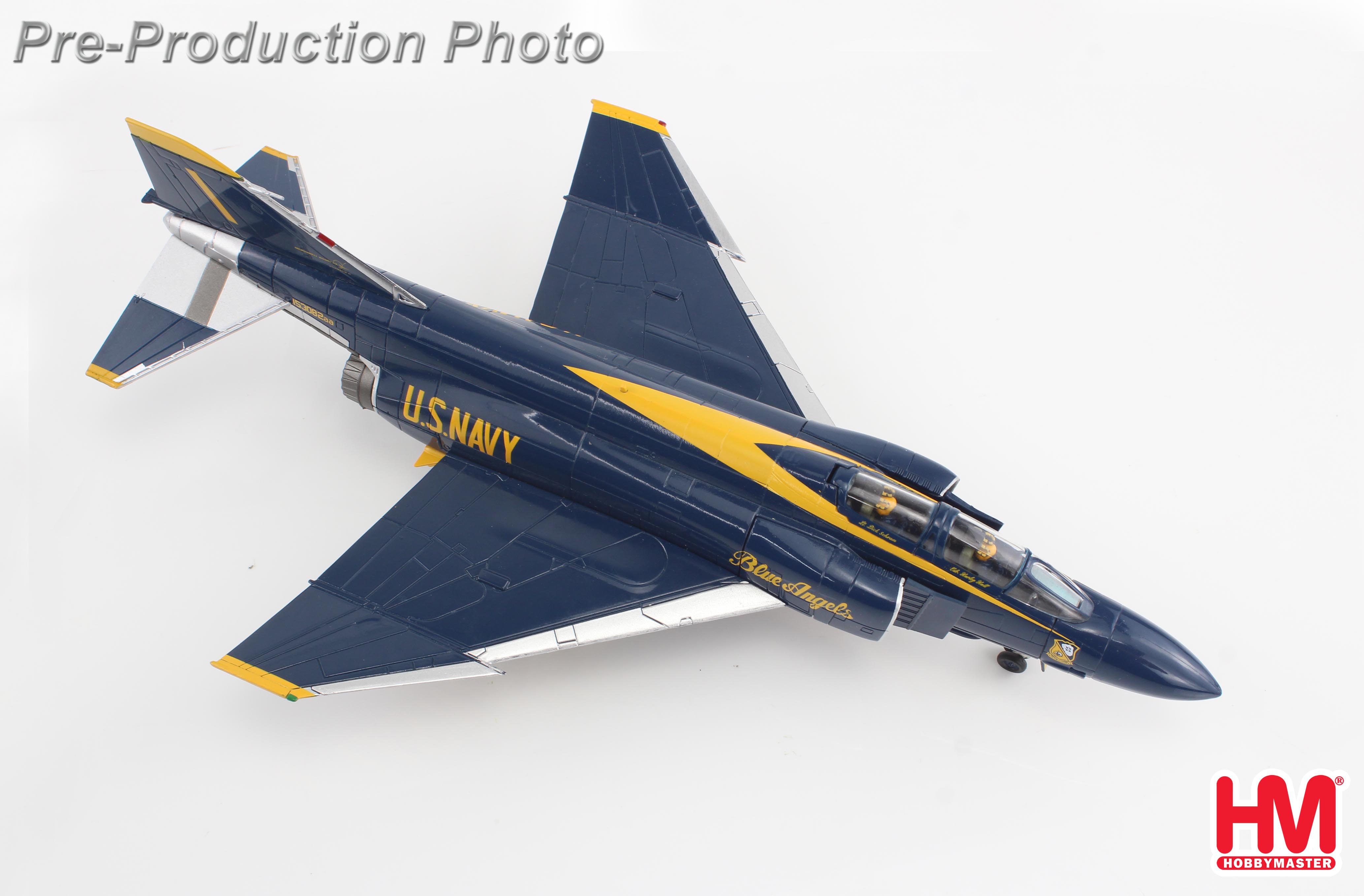 F-4J Blue Angels "Cdr. Harley Hall" 153812, Cdr Harley Hall & AMHI Guy ...