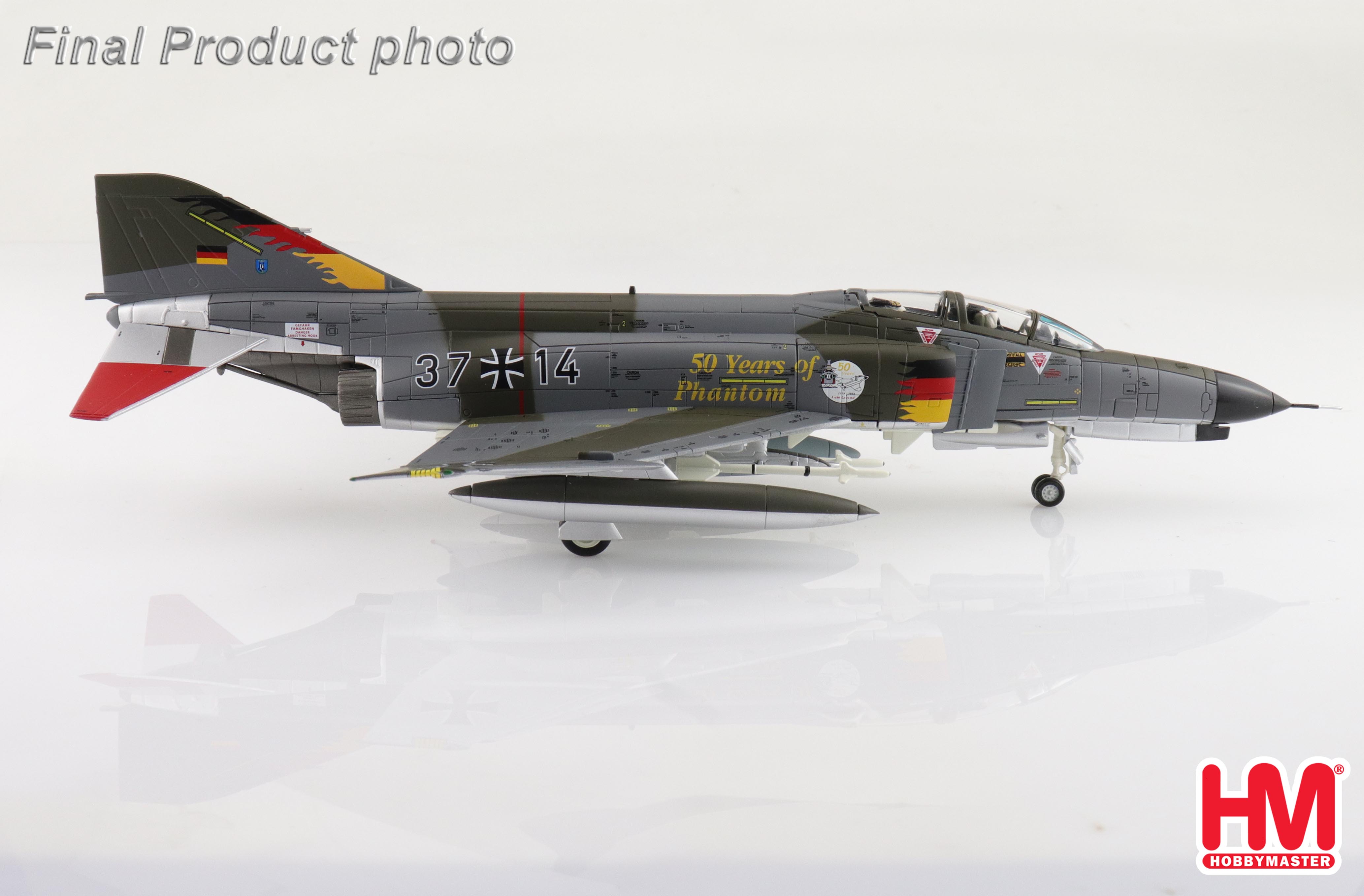 F-4F "50 Years of Phantom" 37+14, Luftwaffe, 2008