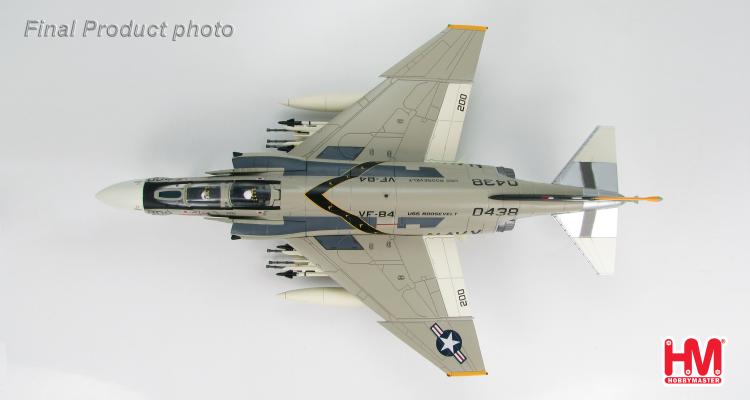 McDonnell Douglas F-4N VF-84, CAG Bird of CVW-6 USS F.D. Roosevelt ...