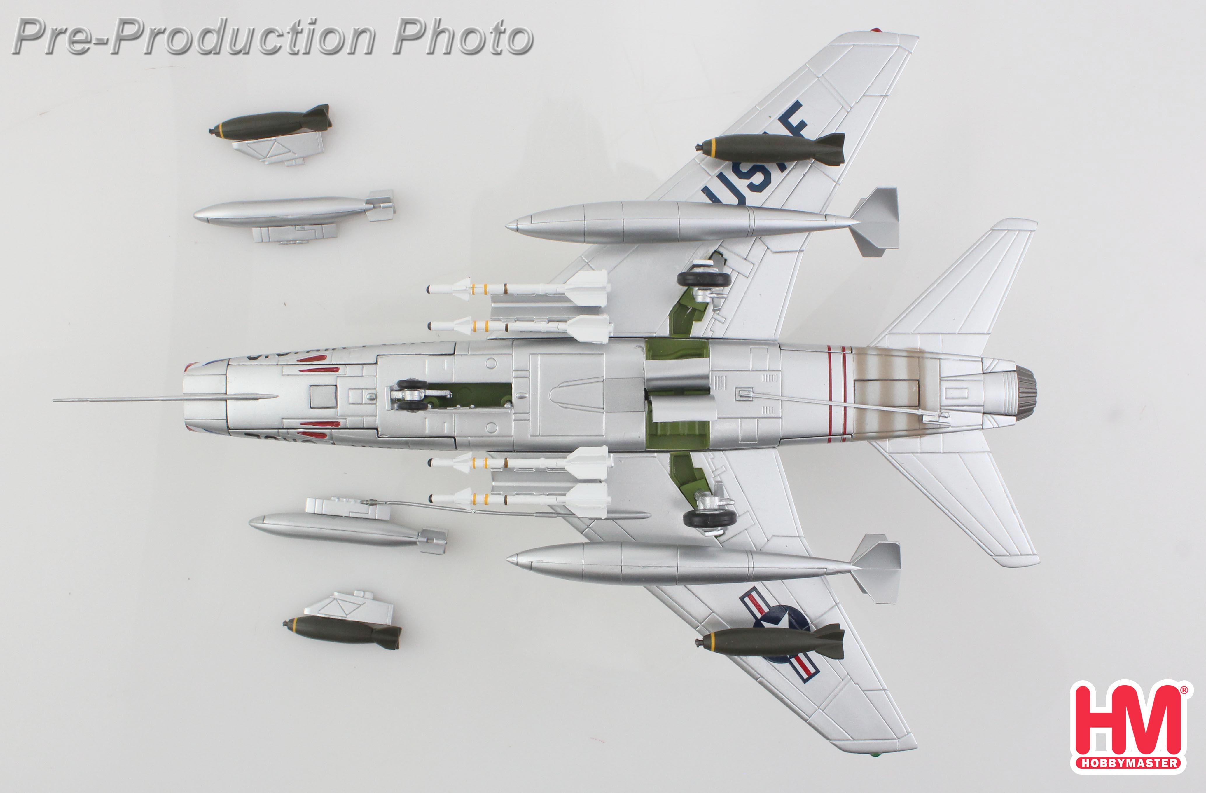 F-100 Super Sabre FW-871, USAF, National Military Museum (Soesterberg)