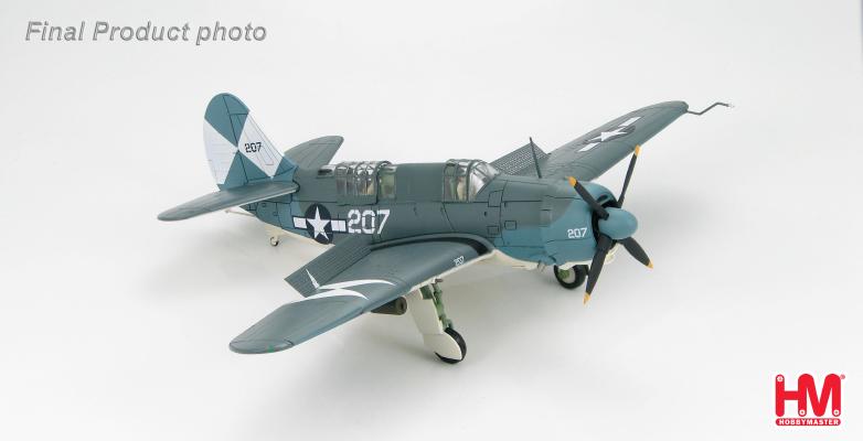 SB2C-4 Helldiver VB-83, USS Essex, 1 April 1945 white 207