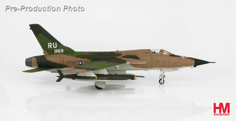F-105D Thunderchief "Cherry Girl" 61-0069, Vietnam War, 1967