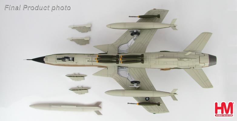 F-105D Thunderchief "Triple MIG Killer" 62-4284, 465th TFS, AFRES, 1967