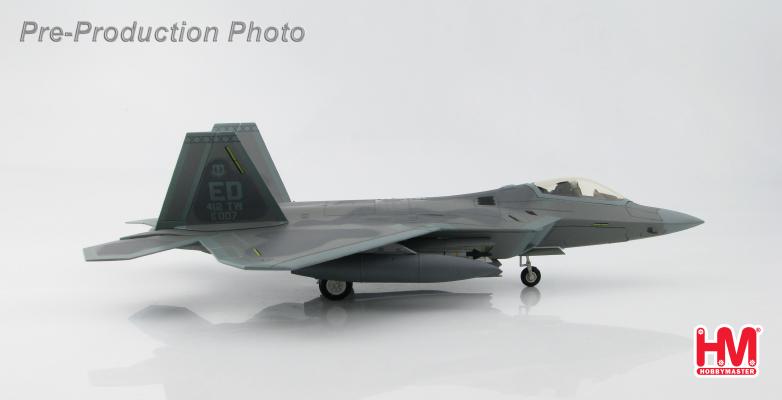 Lockheed Martin F-22A Raptor 91-4007, 412 TW, 2013