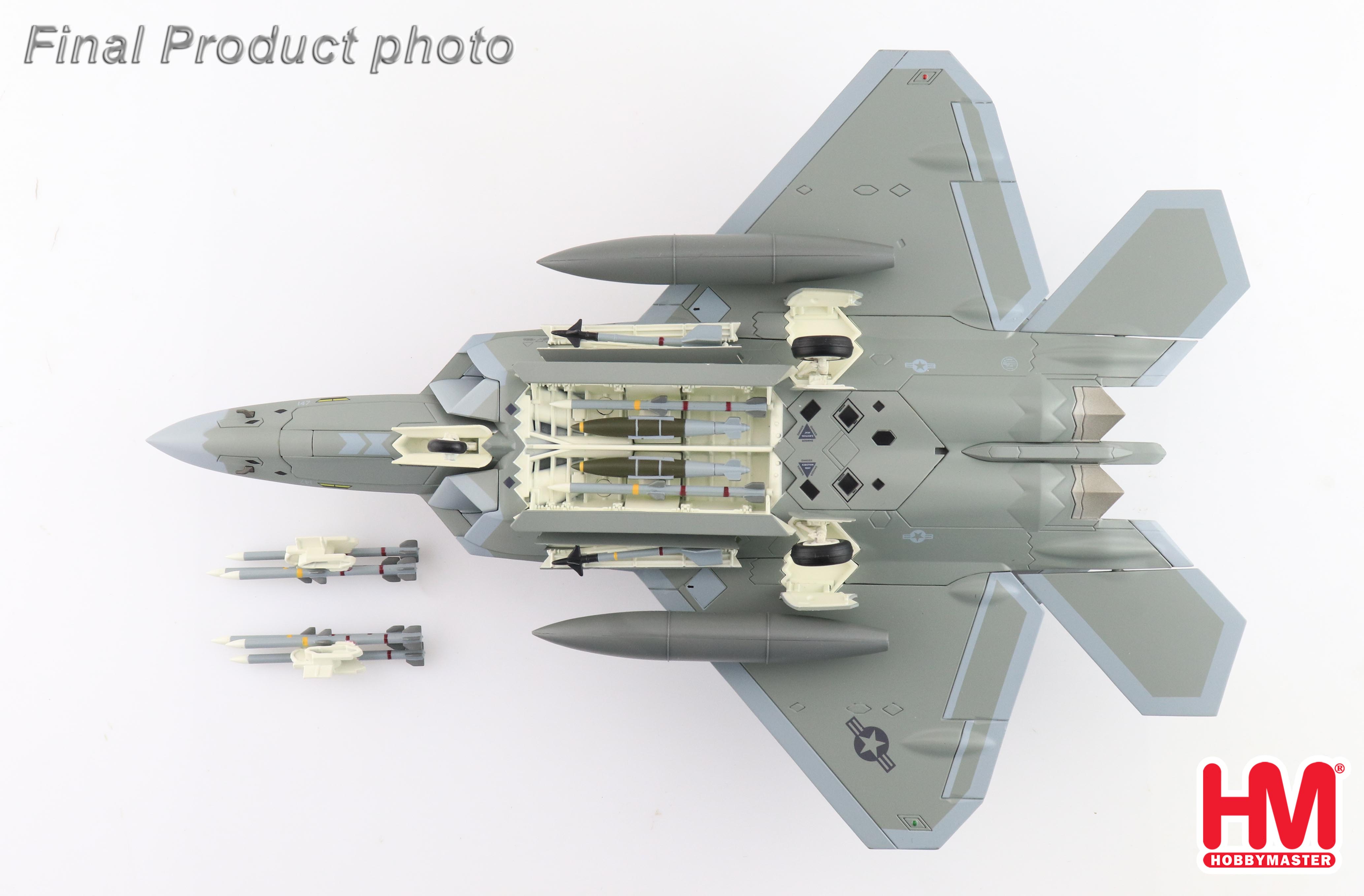F-22A Raptor "Spirit of Tukegee" 07-4147, 477 FG, Elmendorf AFB, 2013