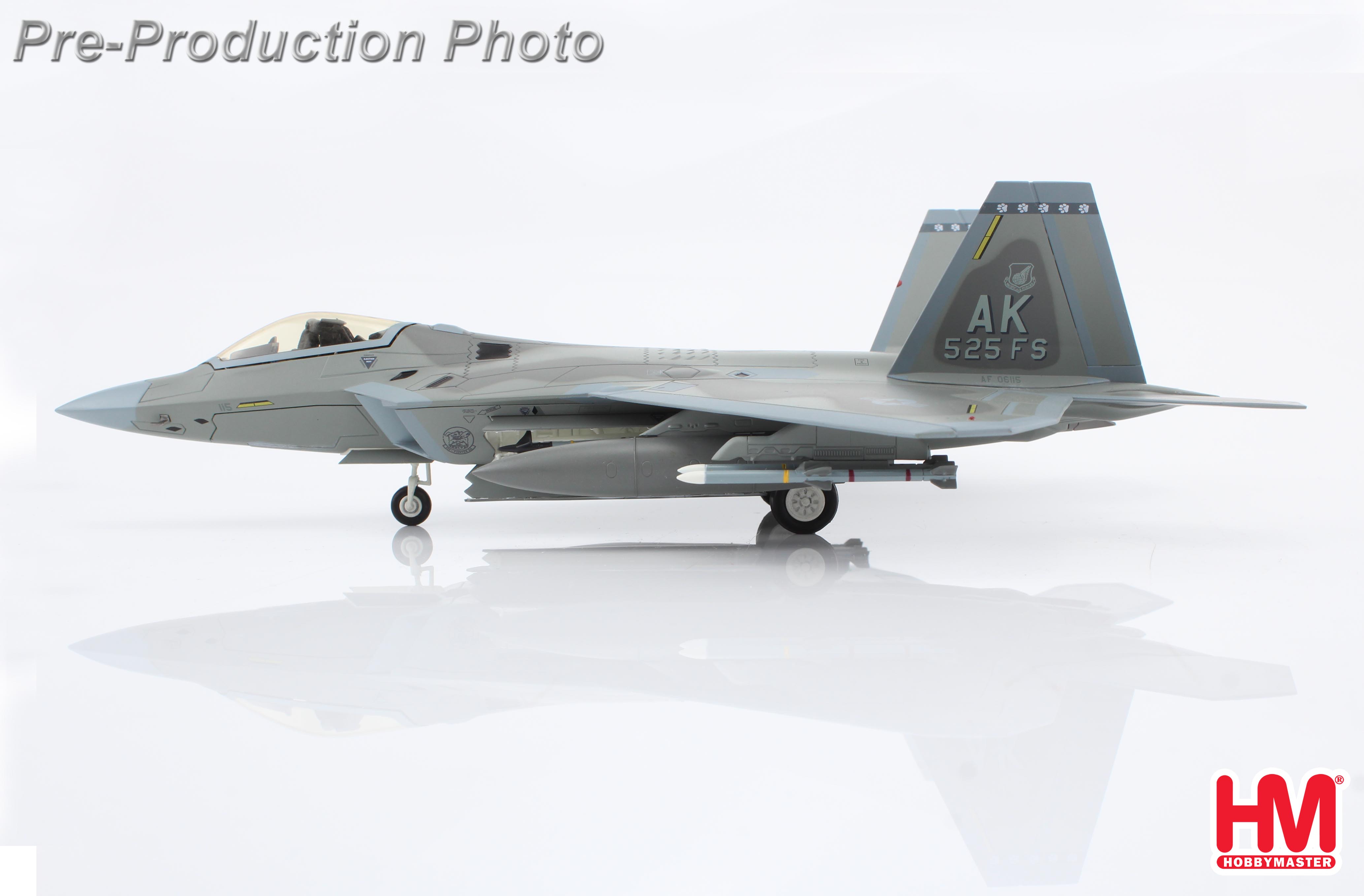 F-22A Raptor 3rd FW, 525 FS, Elmendorf AFB, 2011