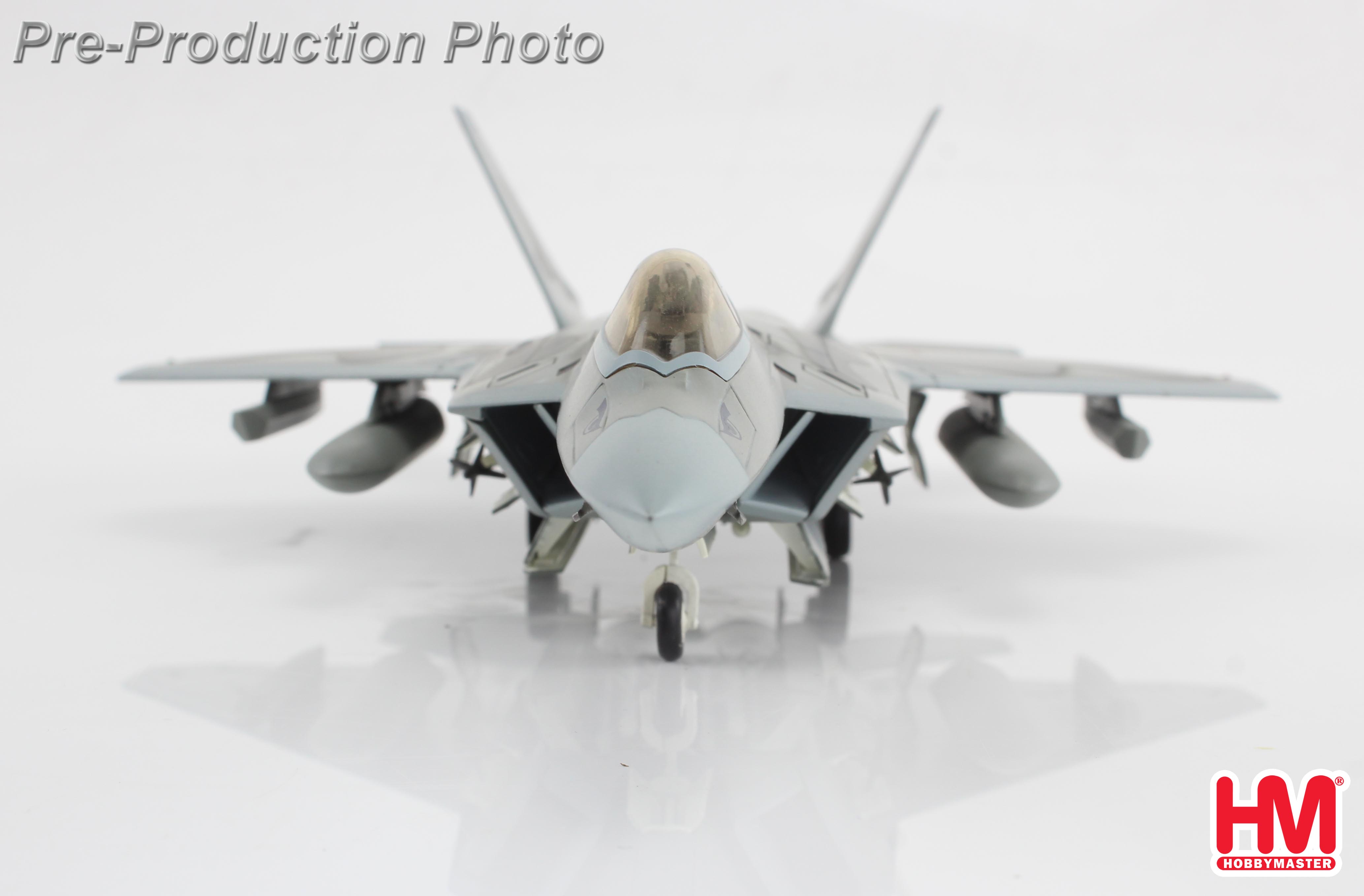 F-22 Raptor (with steathy pods) AF06-132, 411 FLTS, Edwards AFB, 2022