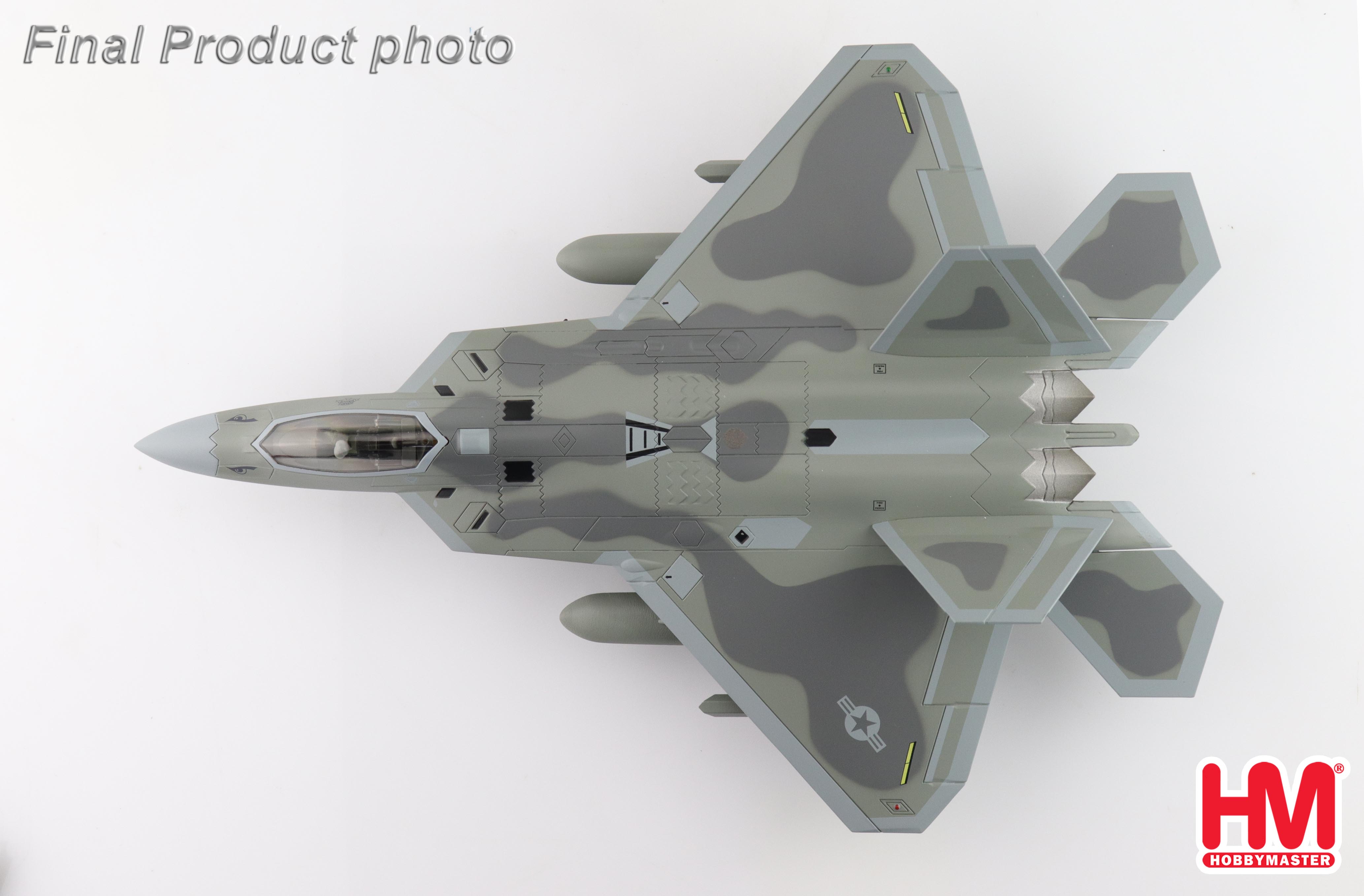 F-22 Raptor (with steathy pods) AF06-132, 411 FLTS, Edwards AFB, 2022