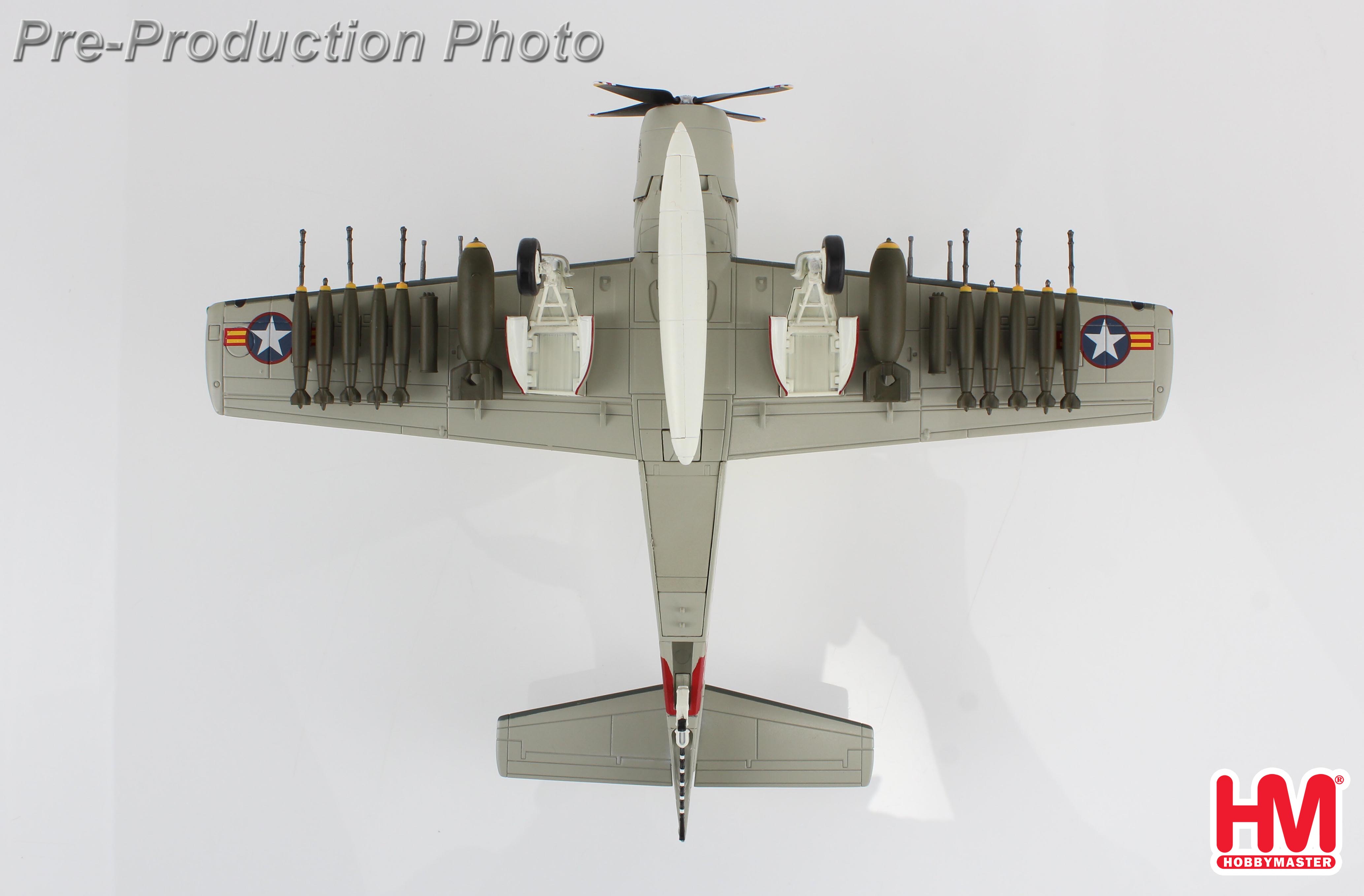 A-1H (AD-6) Skyraider 134585, 1st FS, VNAF, 1963