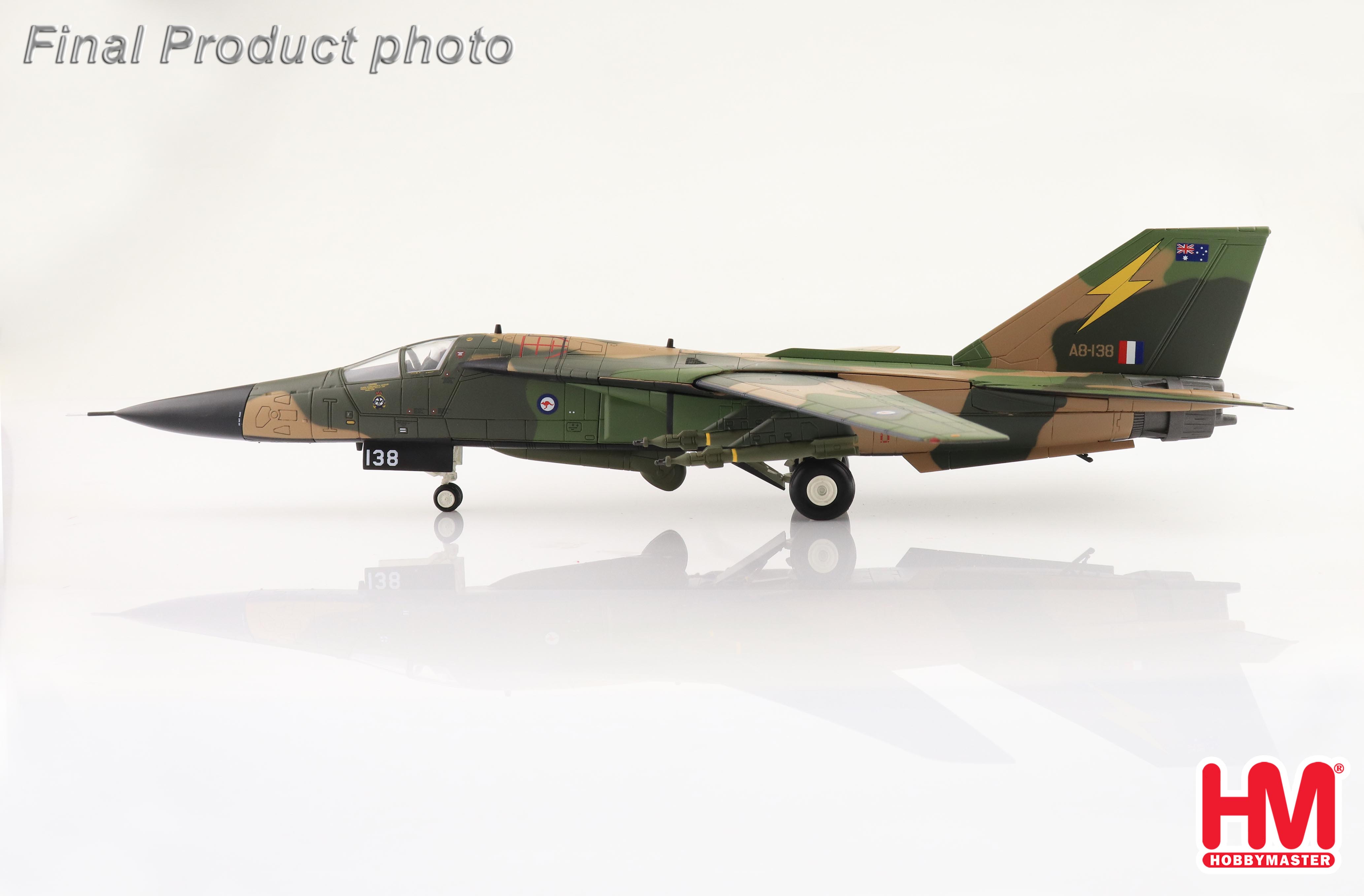 F-111C Aardvark "Pave Tack Prototype" A8-138, No. 1 Sqn., RAAF, 1984/5