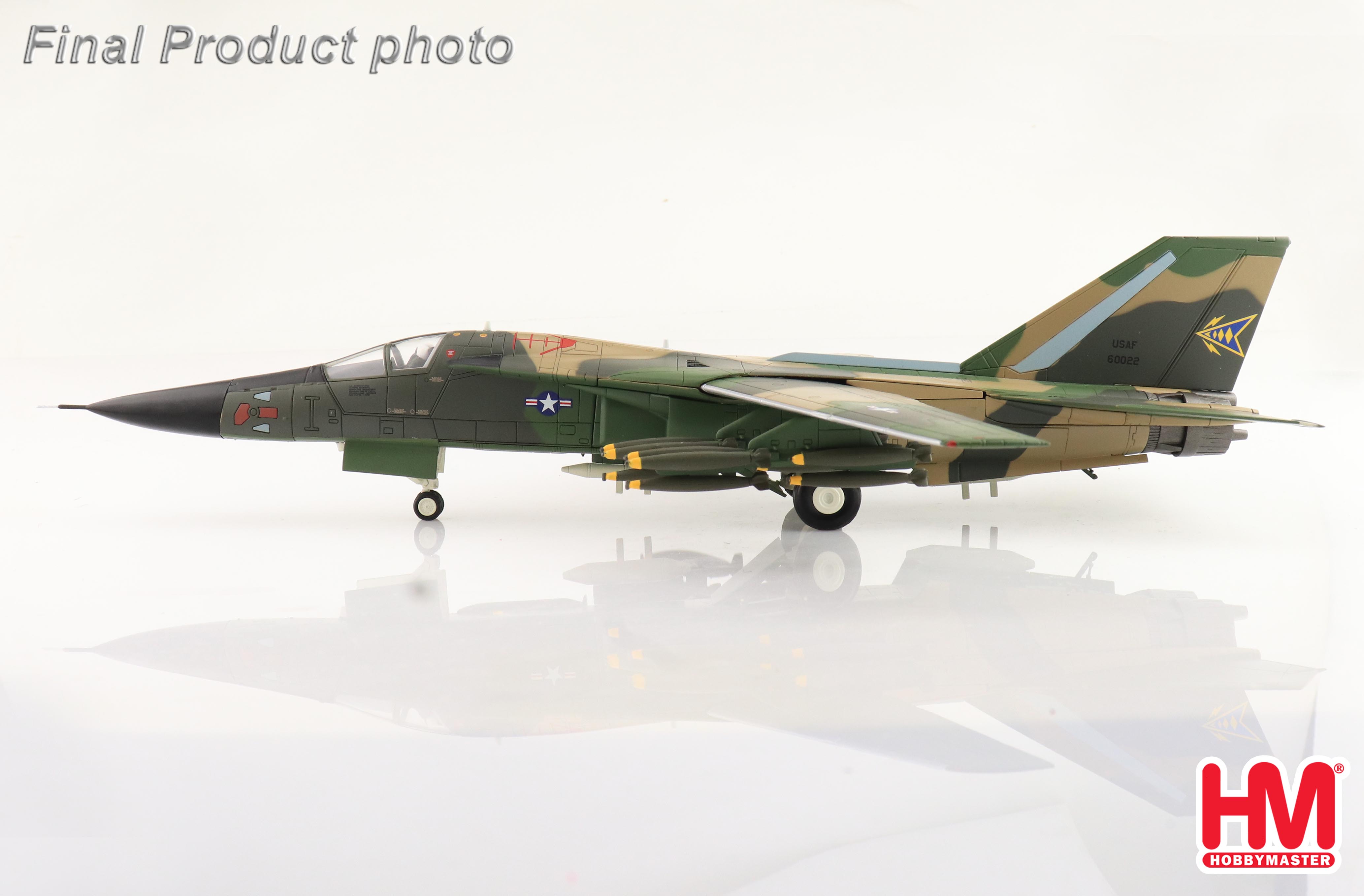 F-111A "Combat Lancer" 66-0022, USAF, Takhli RTAFB, 1968 (w/ 24 x early ...