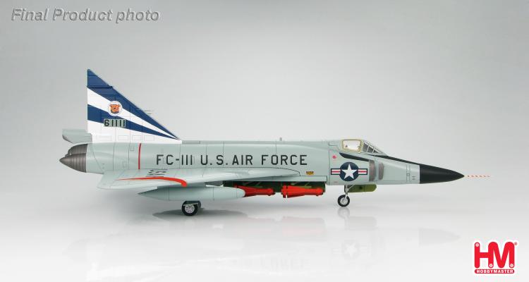 F-102A Delta Dagger 56-1111, 525th FIS, RAF Wethersfield, England, June ...