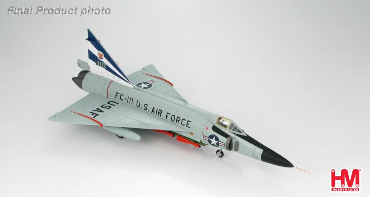 F-102A Delta Dagger 56-1111, 525th FIS, RAF Wethersfield, England, June ...