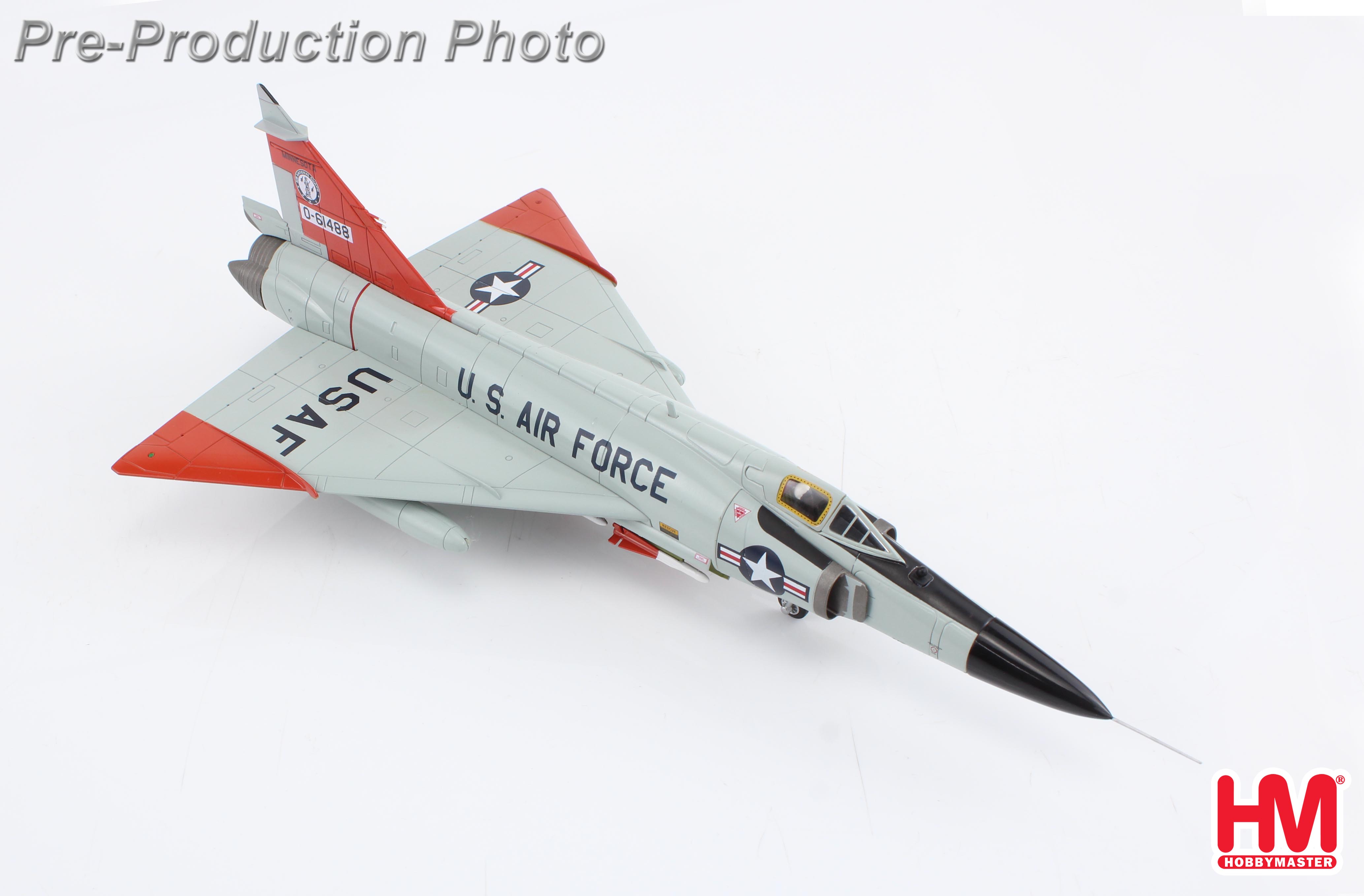 F-102A Delta Dagger 56-1488, 179 FIS, Minnesota ANG, 1966 (case XX wing)