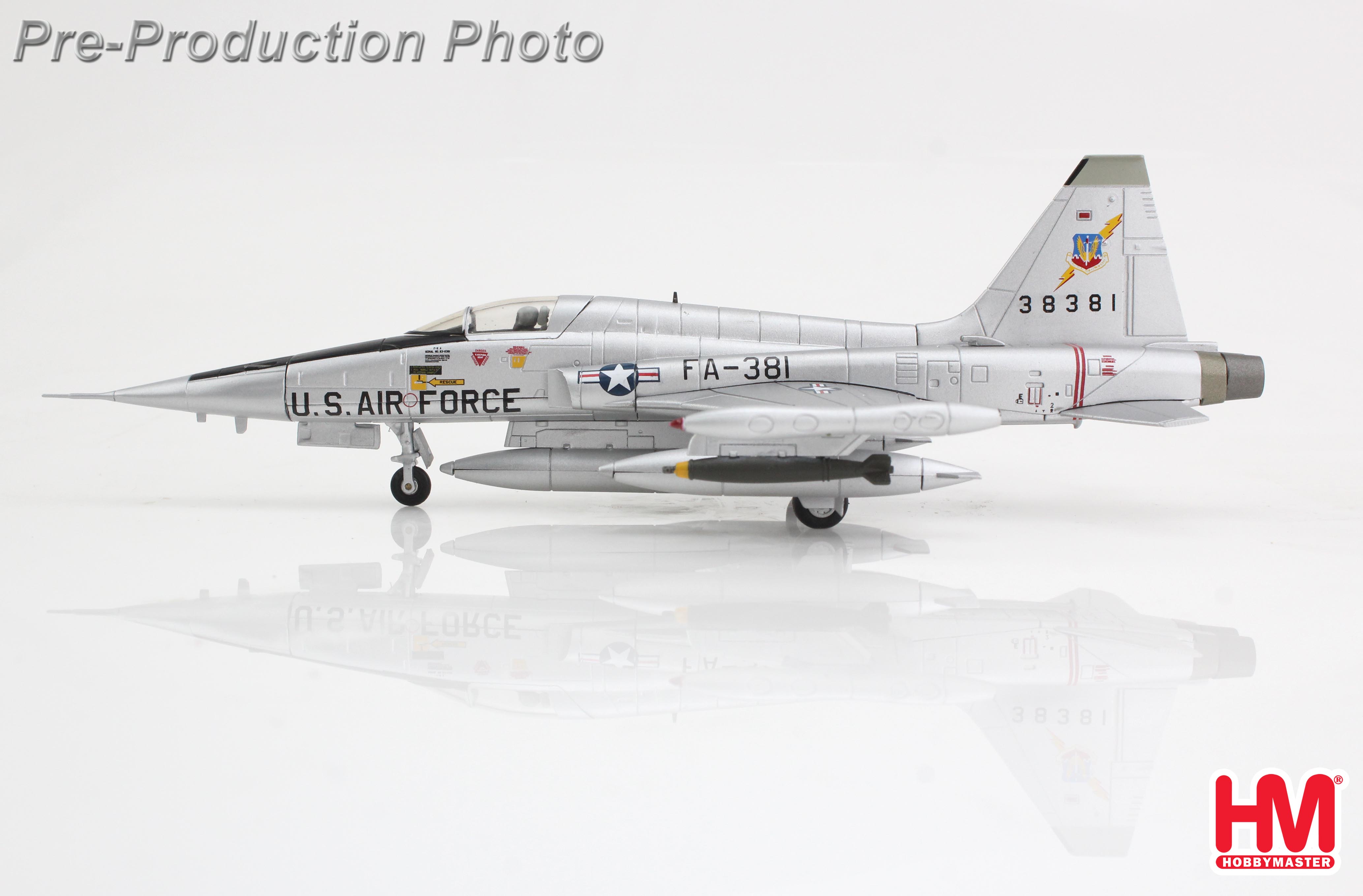 F-5A Freedom Fighter 38381, USAF, 1960s