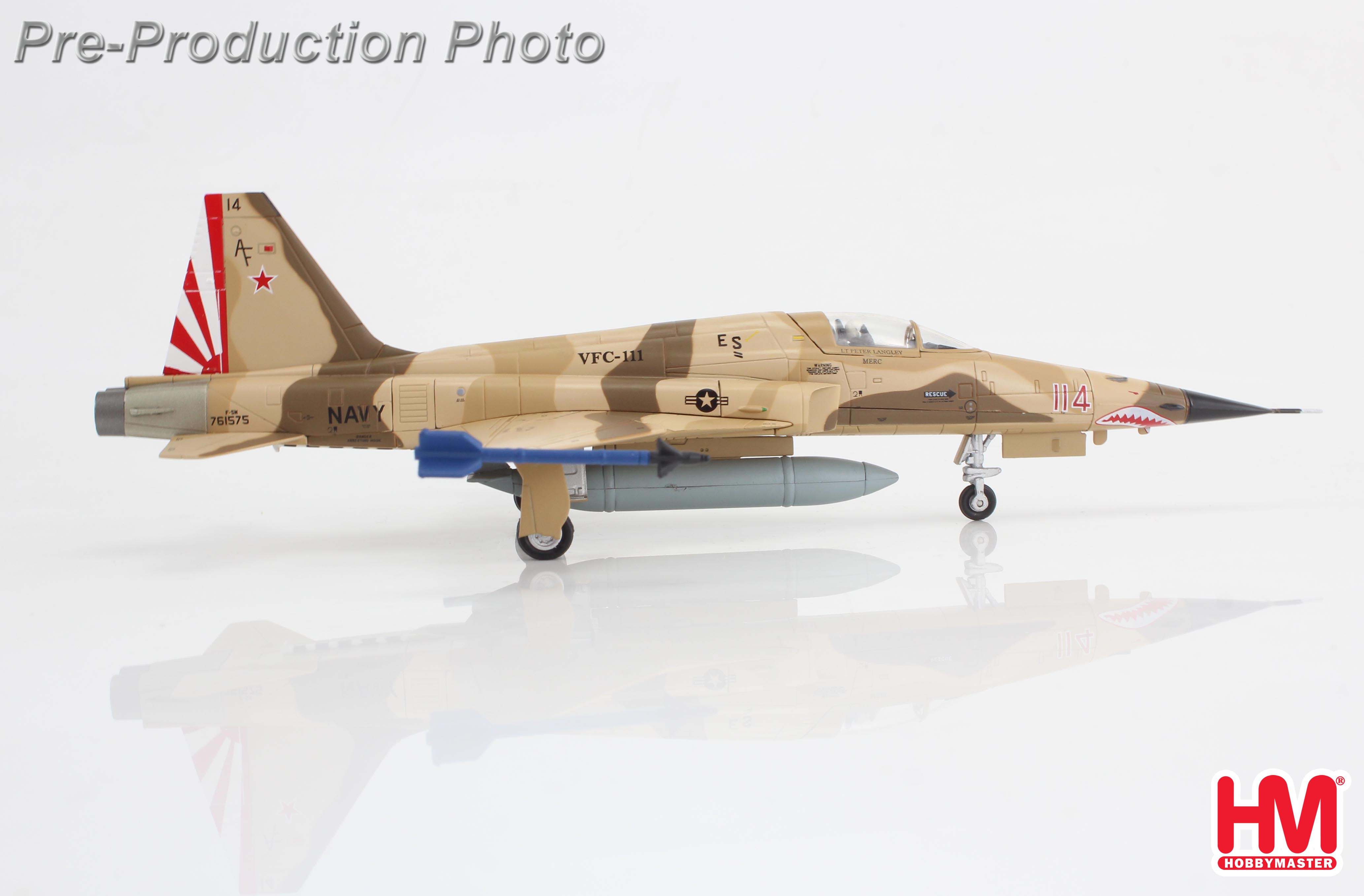 F-5N Tiger II BuNo 761575, VFC-111 Sundowners, NAS Key West, 2013