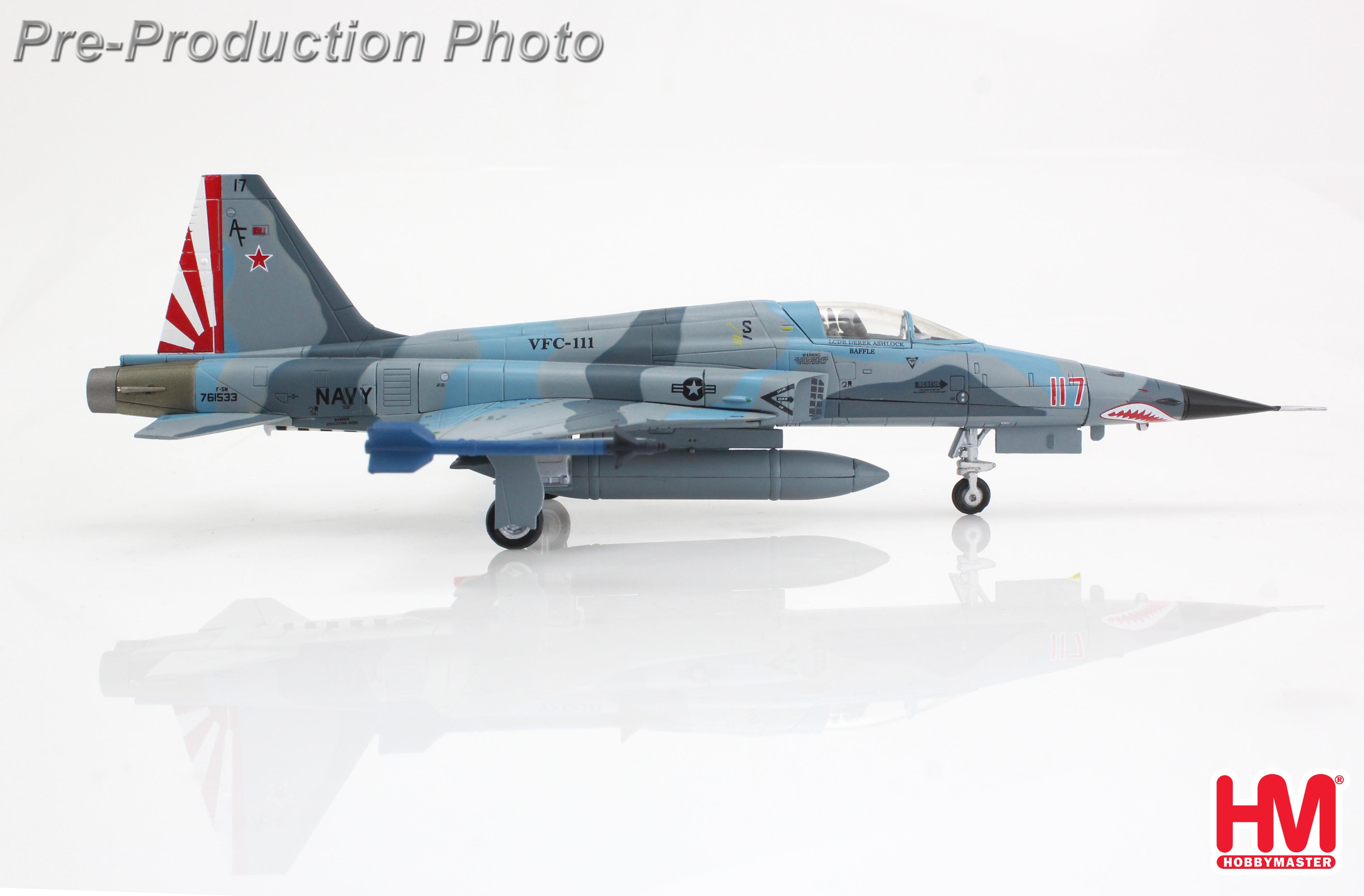 F-5N "Adversary Fighter" Red 117, 761533, VFC-111, 2017