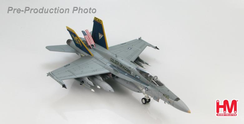 McDonnell Douglas F/A-18C VFA-192 "Golden Dragons", CAG, USS John C ...