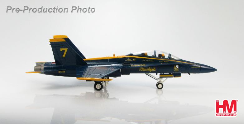 McDonnell Douglas F/A-18B Blue Angels #7, US Navy, 2011