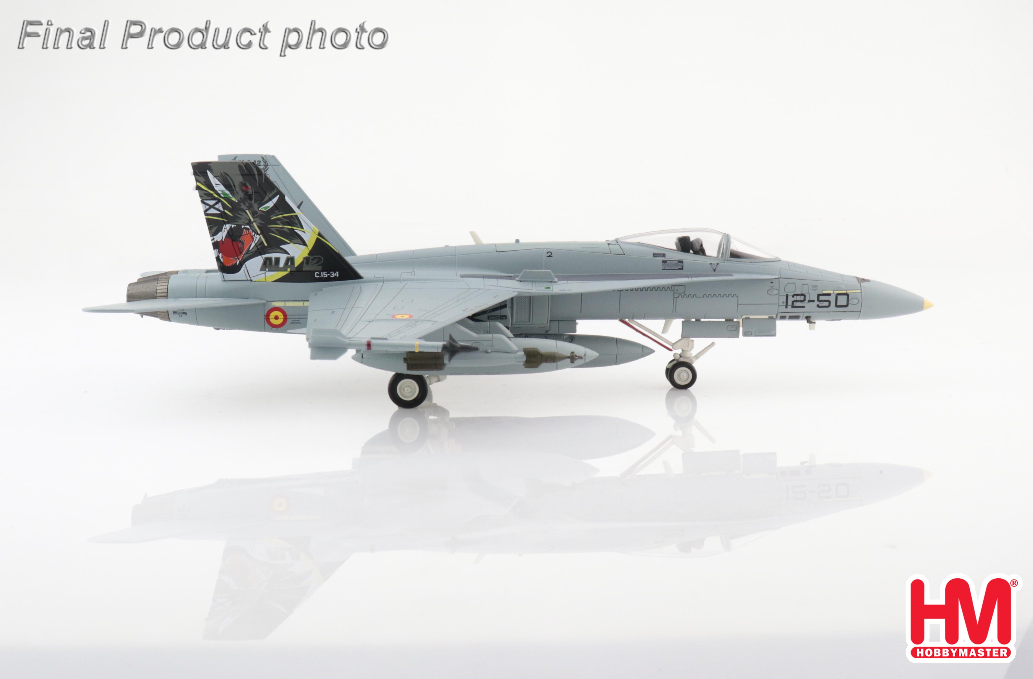 EF-18A "ALA 12 50th Anniversary" 12-50/C15-34, Ala 12, Spanish Air ...