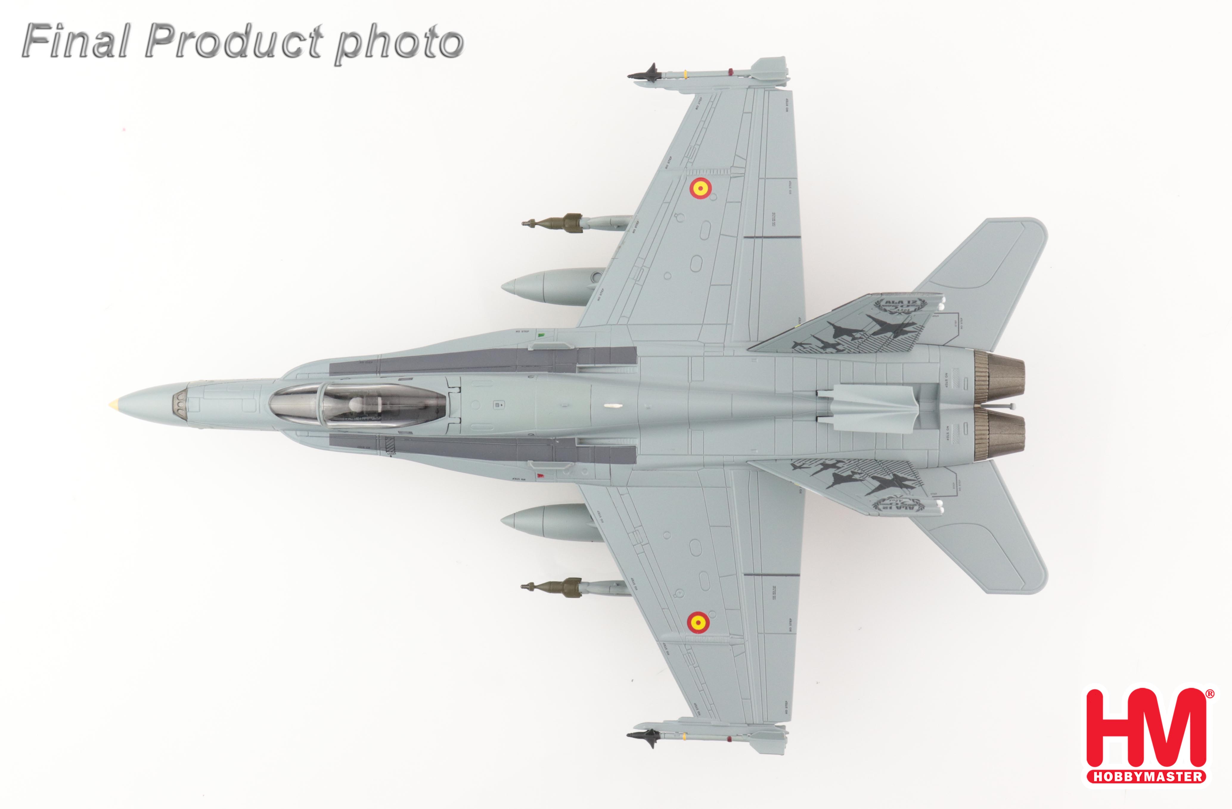 EF-18A "ALA 12 50th Anniversary" 12-50/C15-34, Ala 12, Spanish Air ...