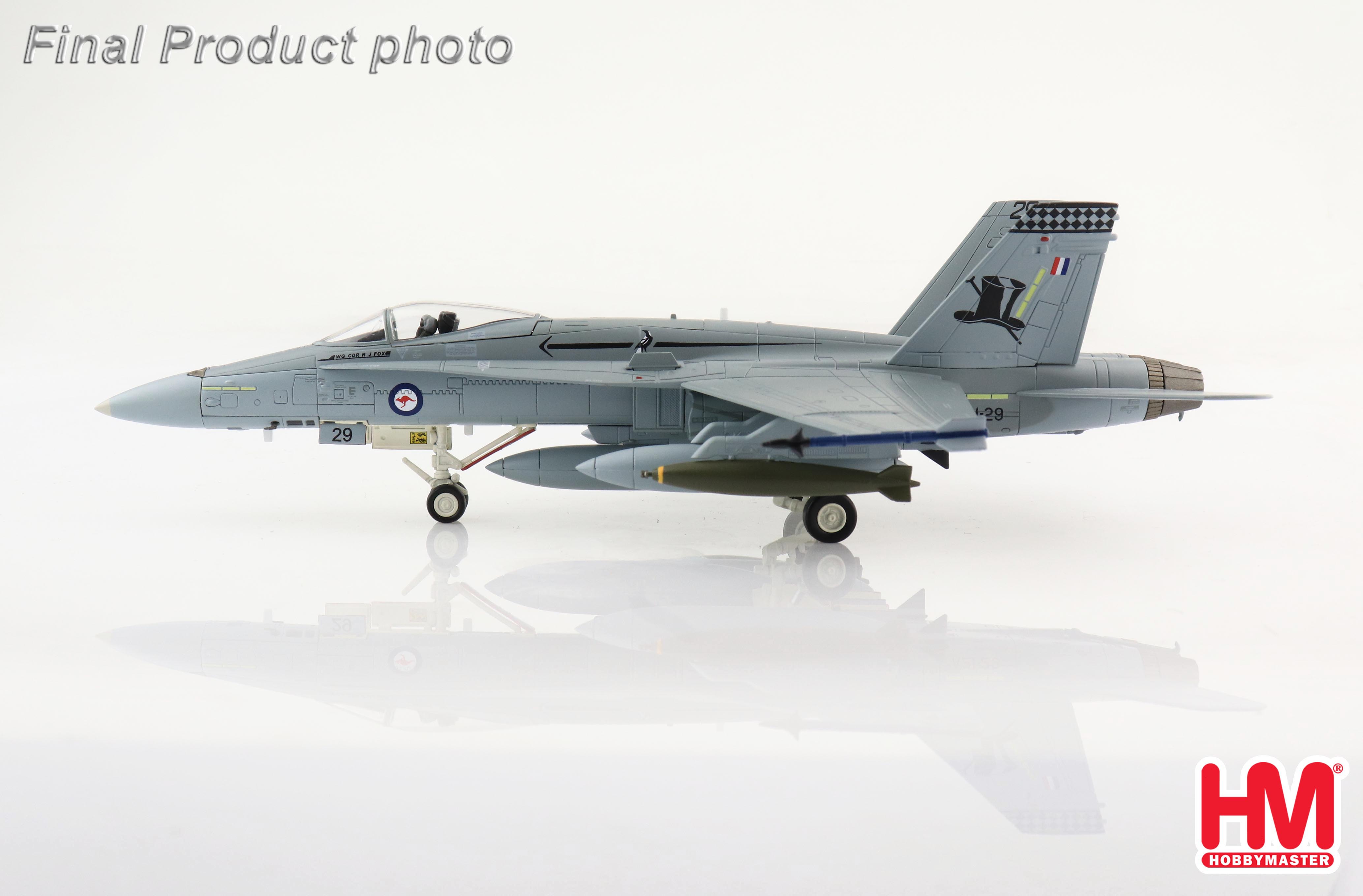 F/A-18A Hornet "Top Hat" A21-29, 75 Sqn., RAAF, 1990