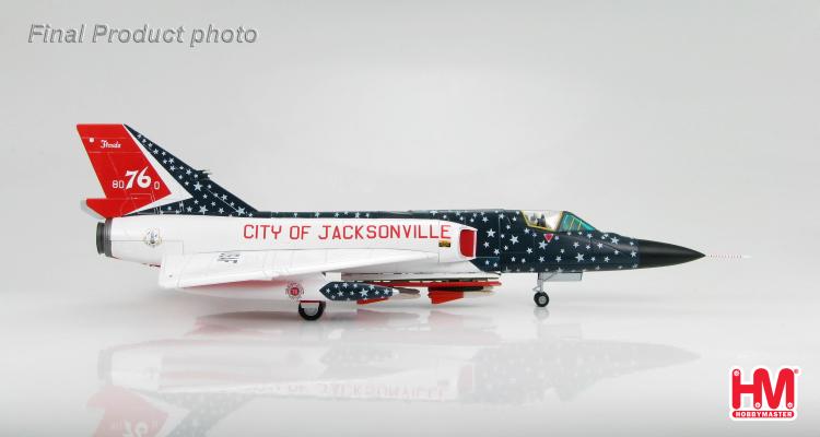 F-106A Delta Dart City of Jacksonville, 125th FG Florida ANG, 1976 ...