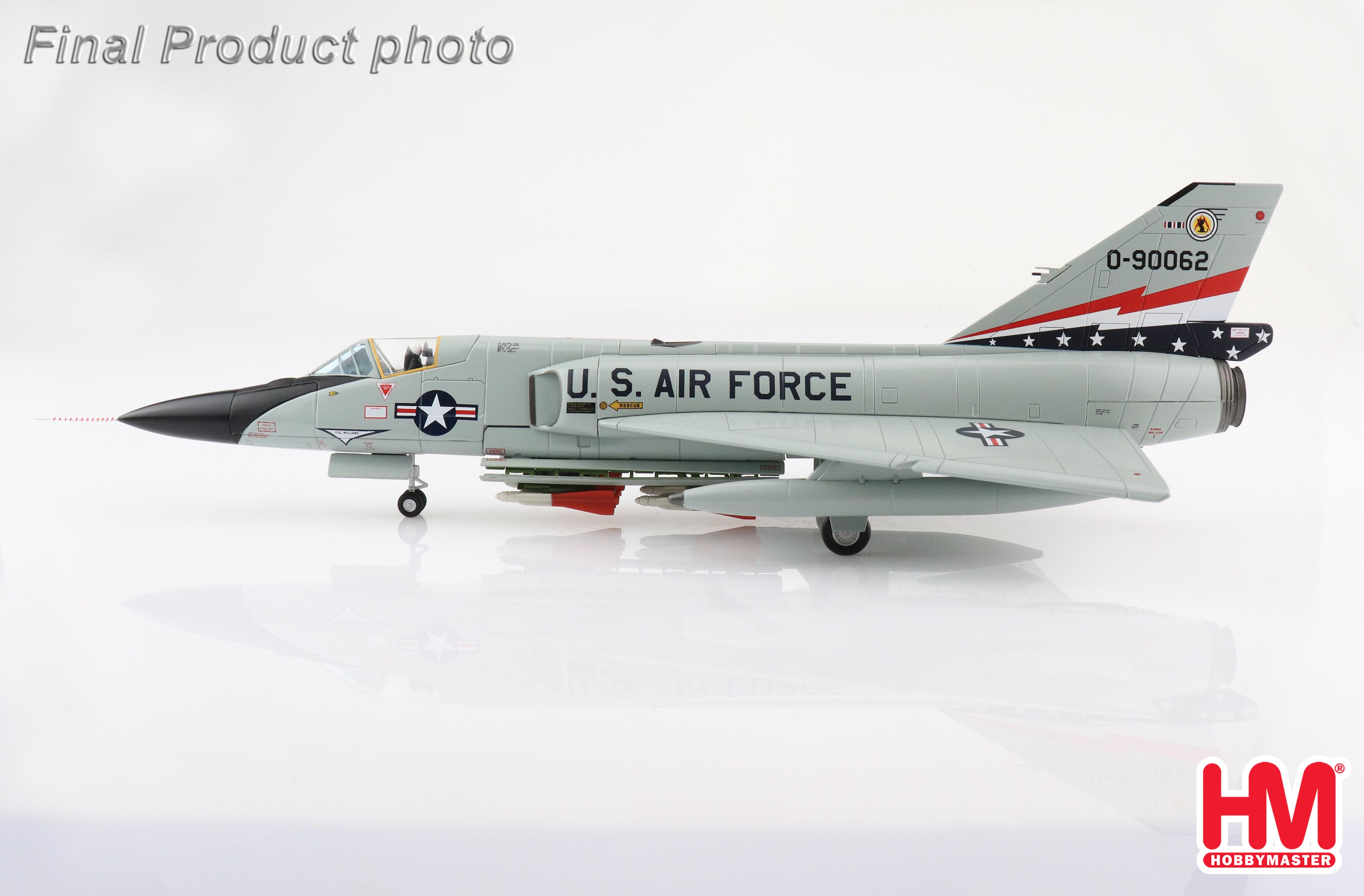 F-106A Delta Dart 0-90062, 84th FIS, 1970s