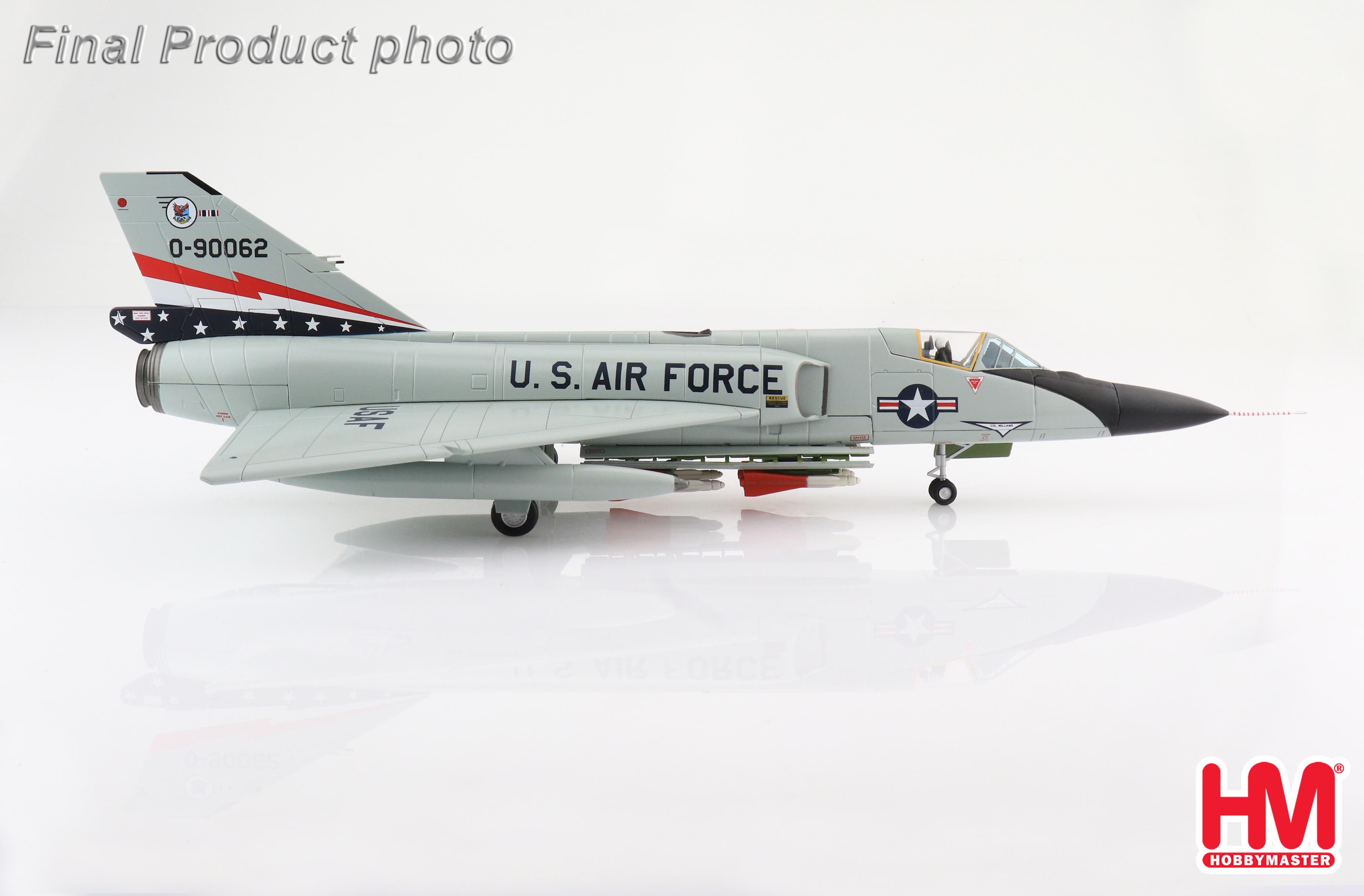 F-106A Delta Dart 0-90062, 84th FIS, 1970s