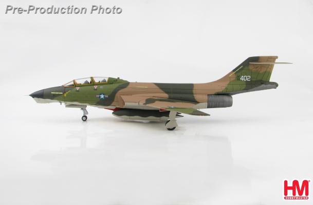 McDonnell RF-101B "Recon Voodoo" 59-0402, 192 TRS, late 1972