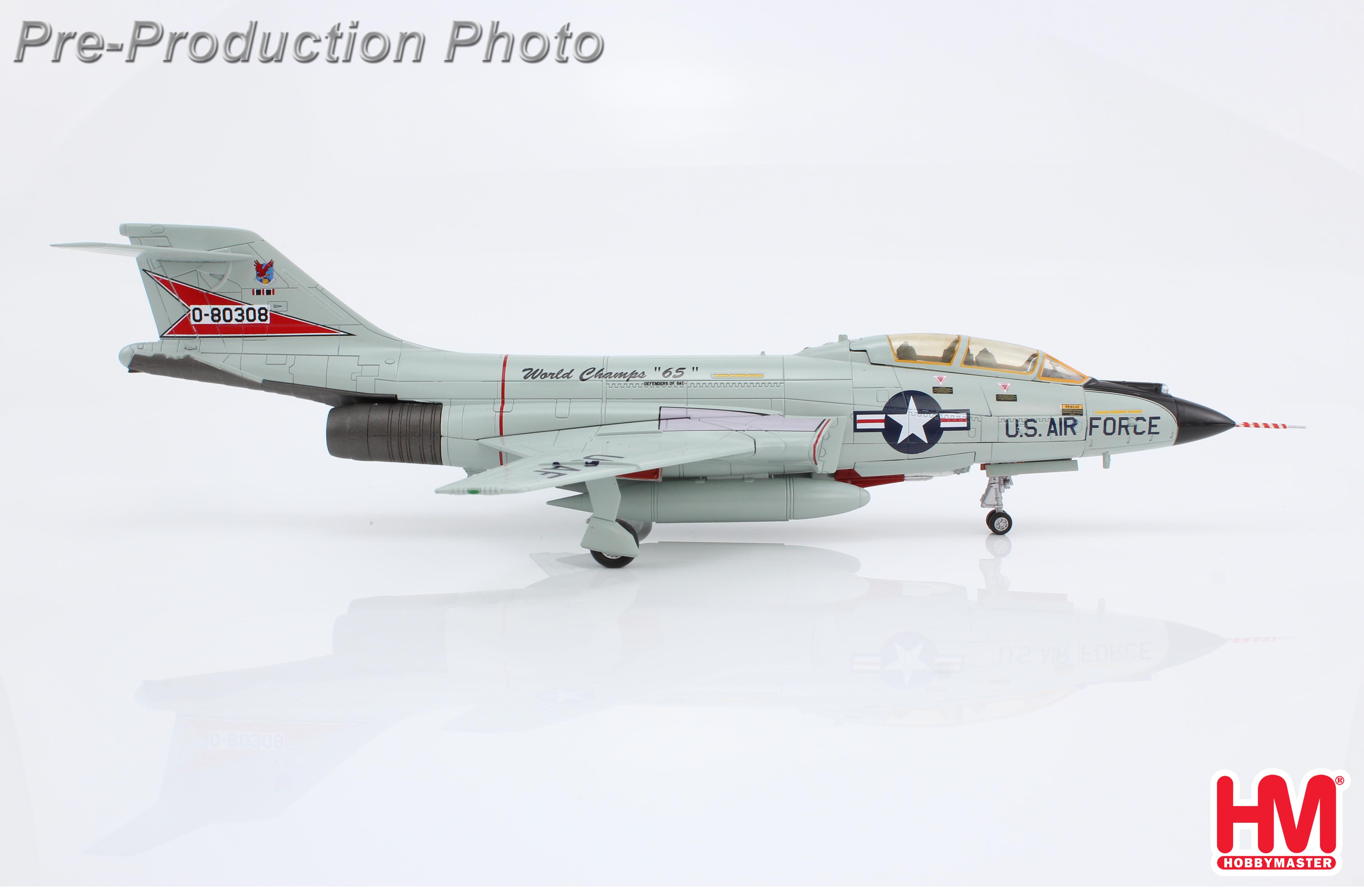 F-101B Vooodoo "World Champs 65" 58-80308, 62nd FIS, USAF, KI Sawyer ...