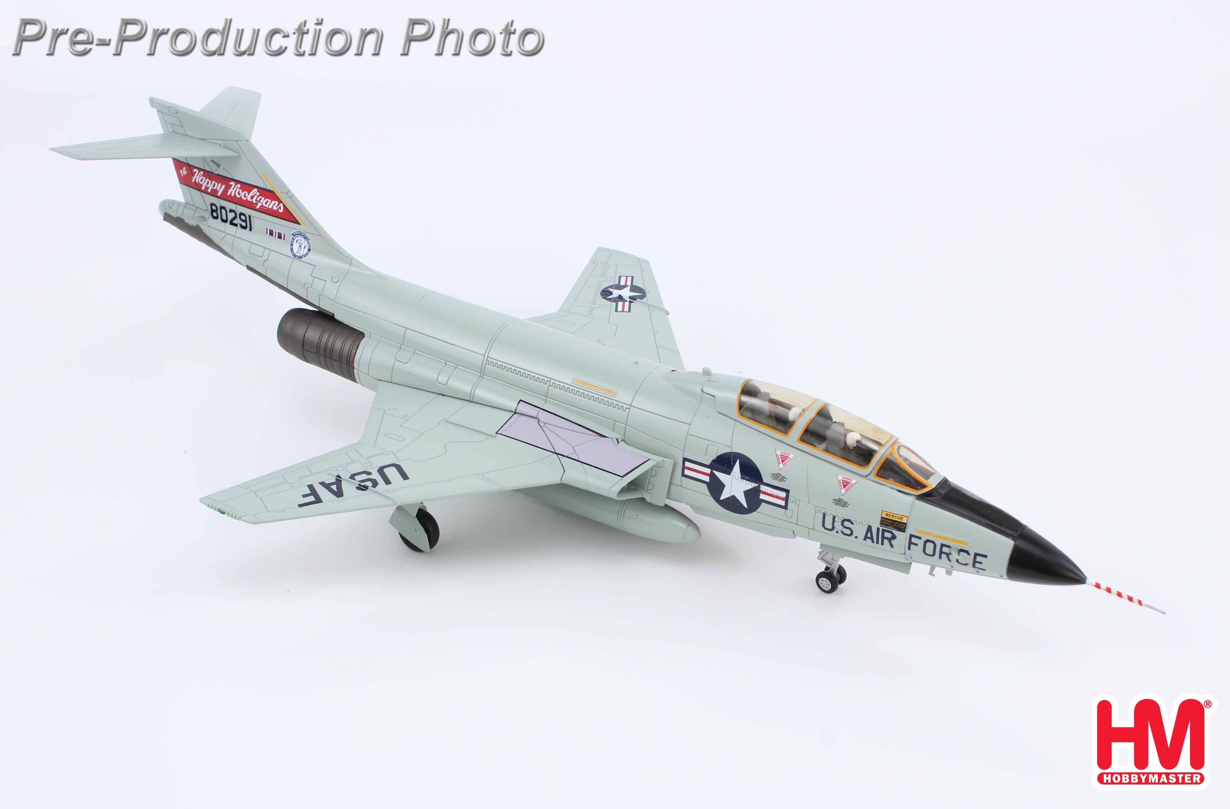 F-101B Vooodoo "The Happy Hooligans" 58-0291, USAF, 1975